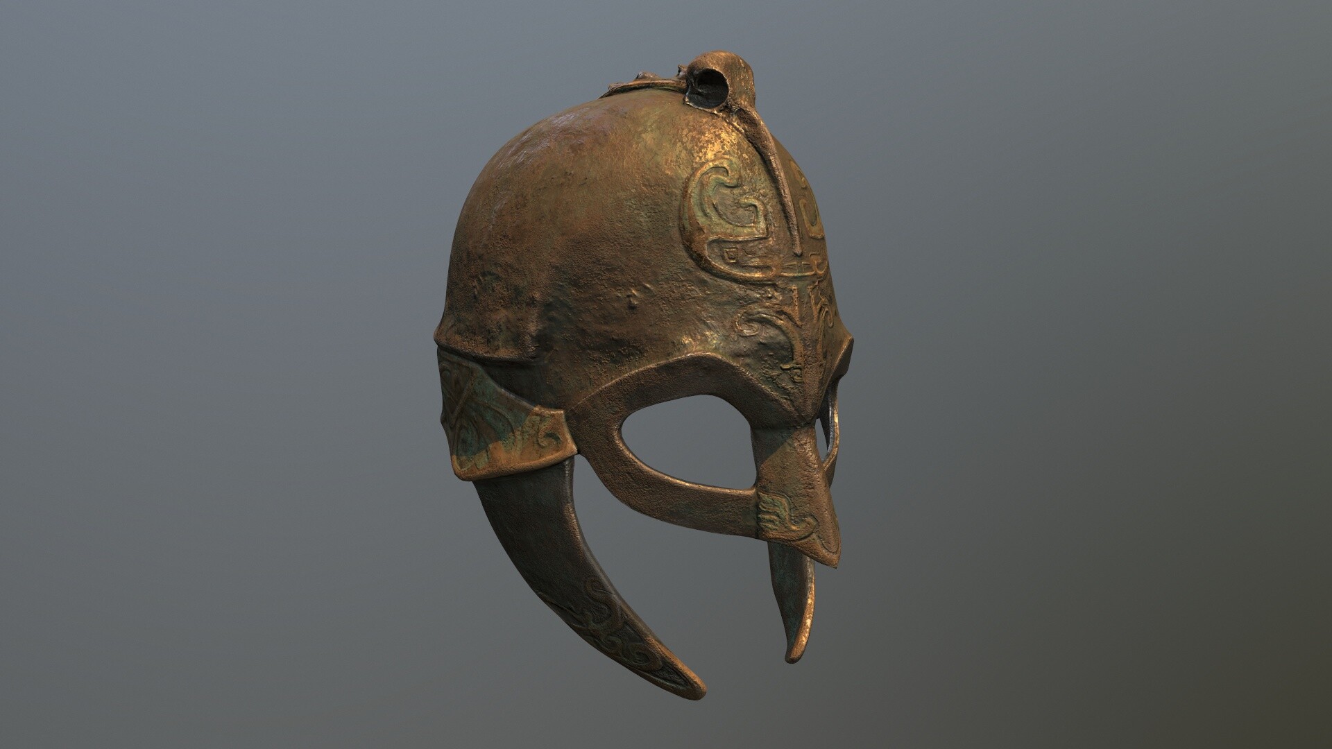 ArtStation - Ancient Helm