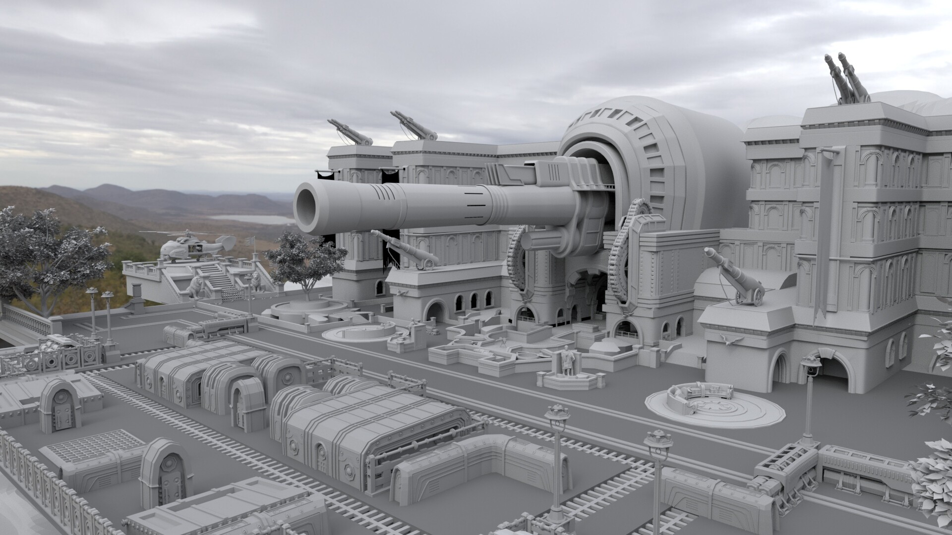 ArtStation - Gears of War teamwork