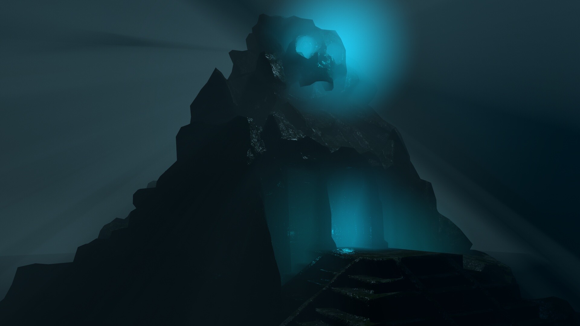 ArtStation - skull cave