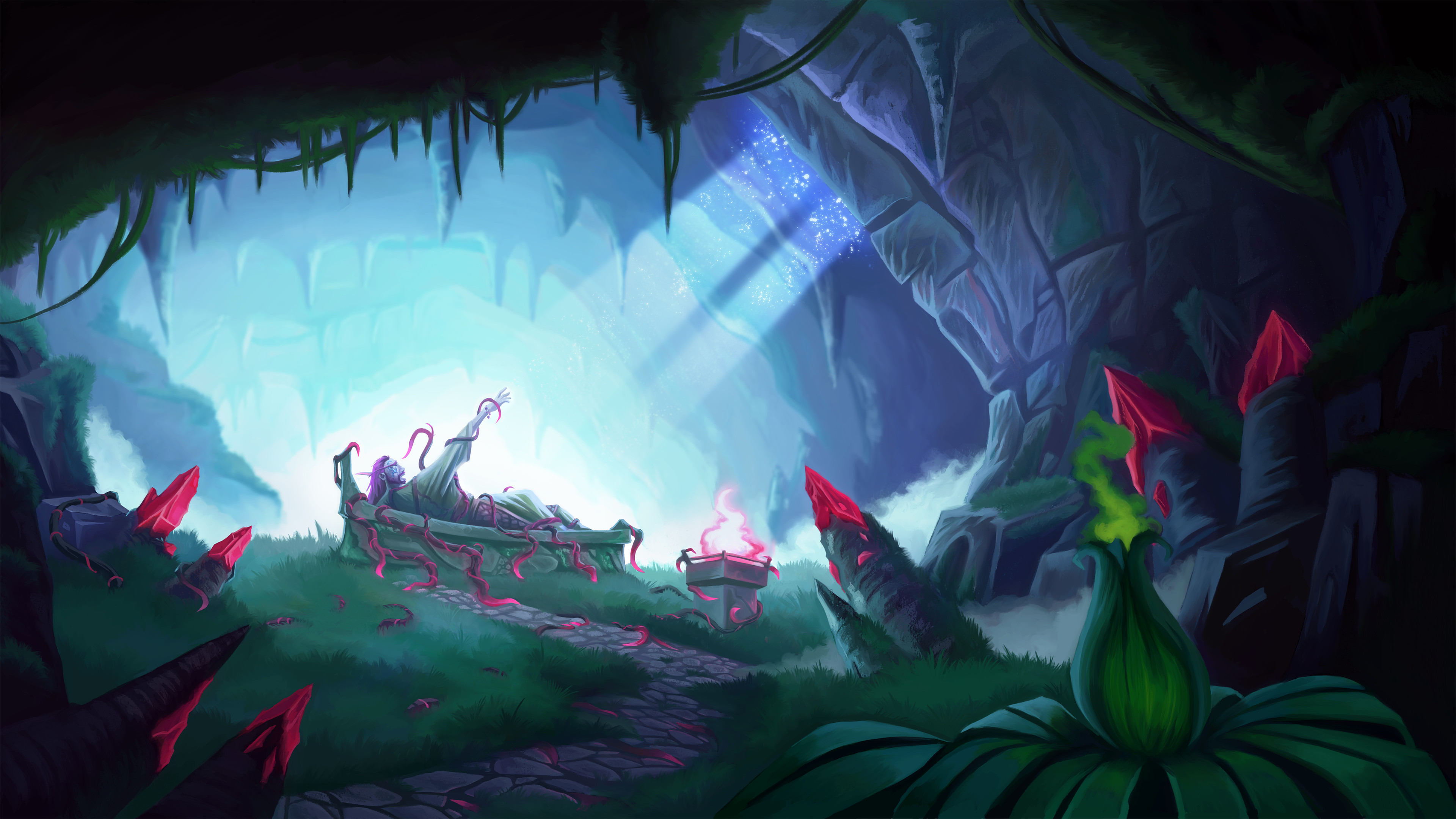 "Wailing Caverns Reimagined" by Adam "Forange" Törn : r/ImaginaryGaming