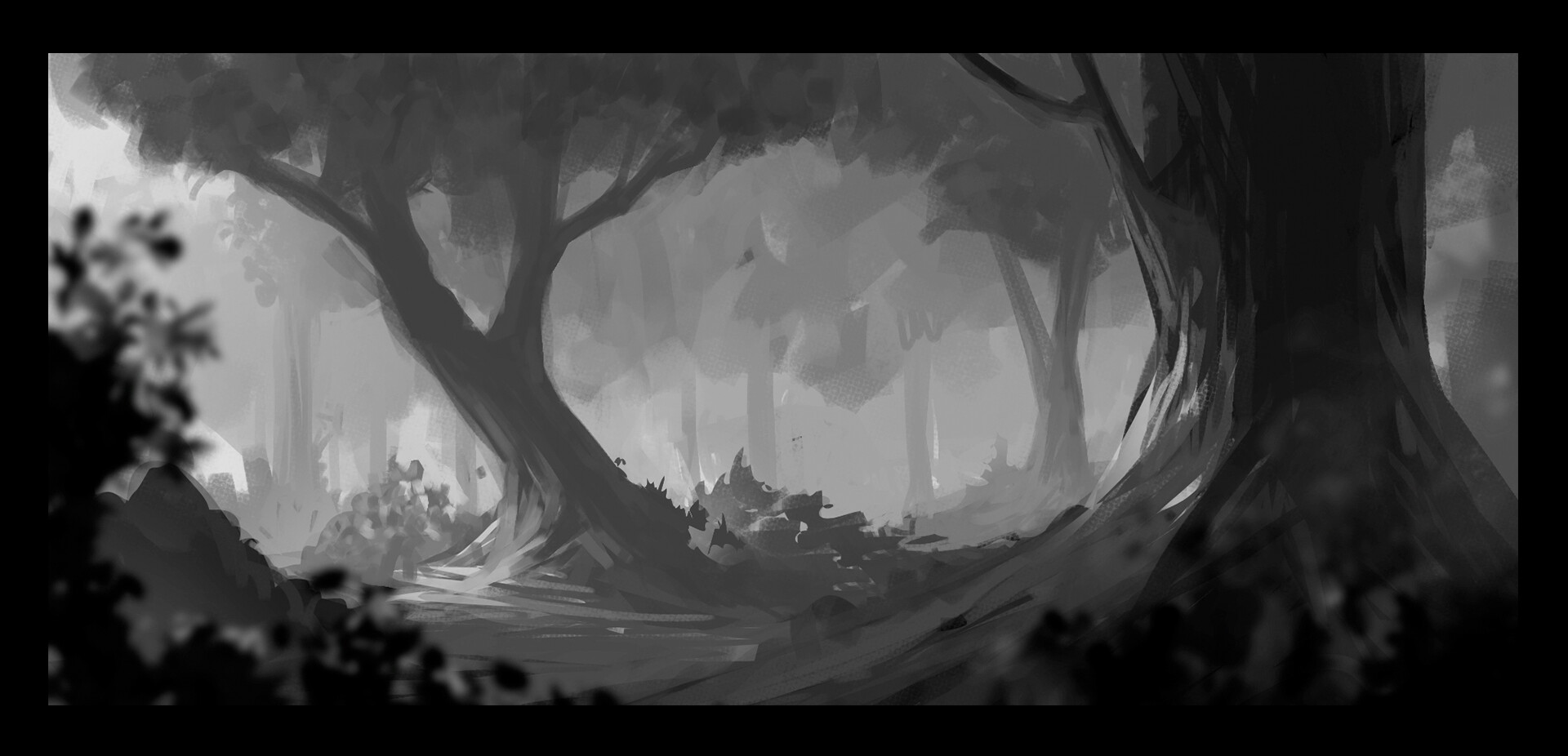 ArtStation - Forest Thumbnails