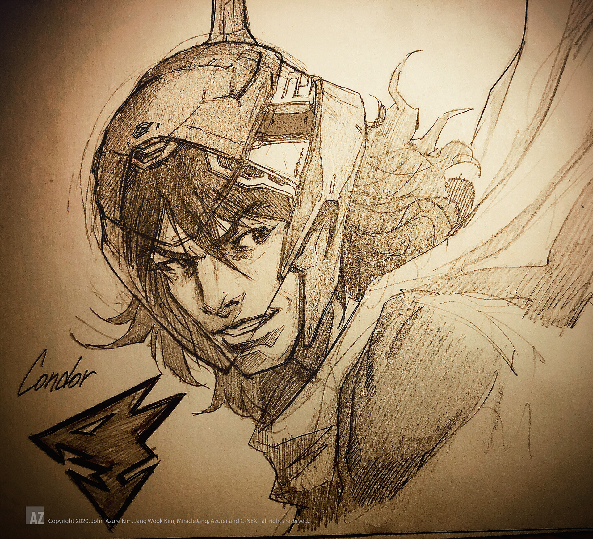 ArtStation - Joe the Condor / Gatchaman