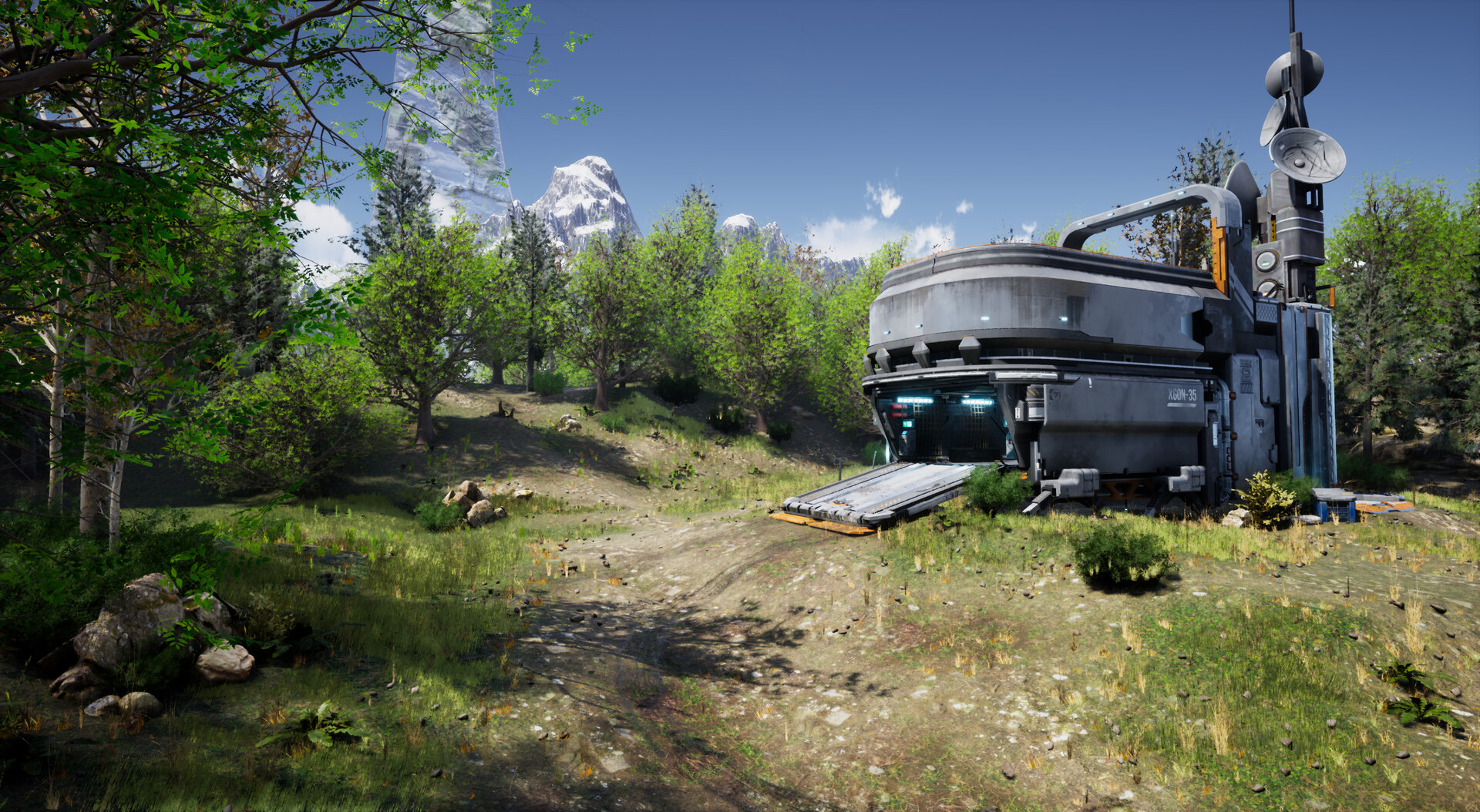 Stephen A. Falk - UNSC Outpost on Instillation 01