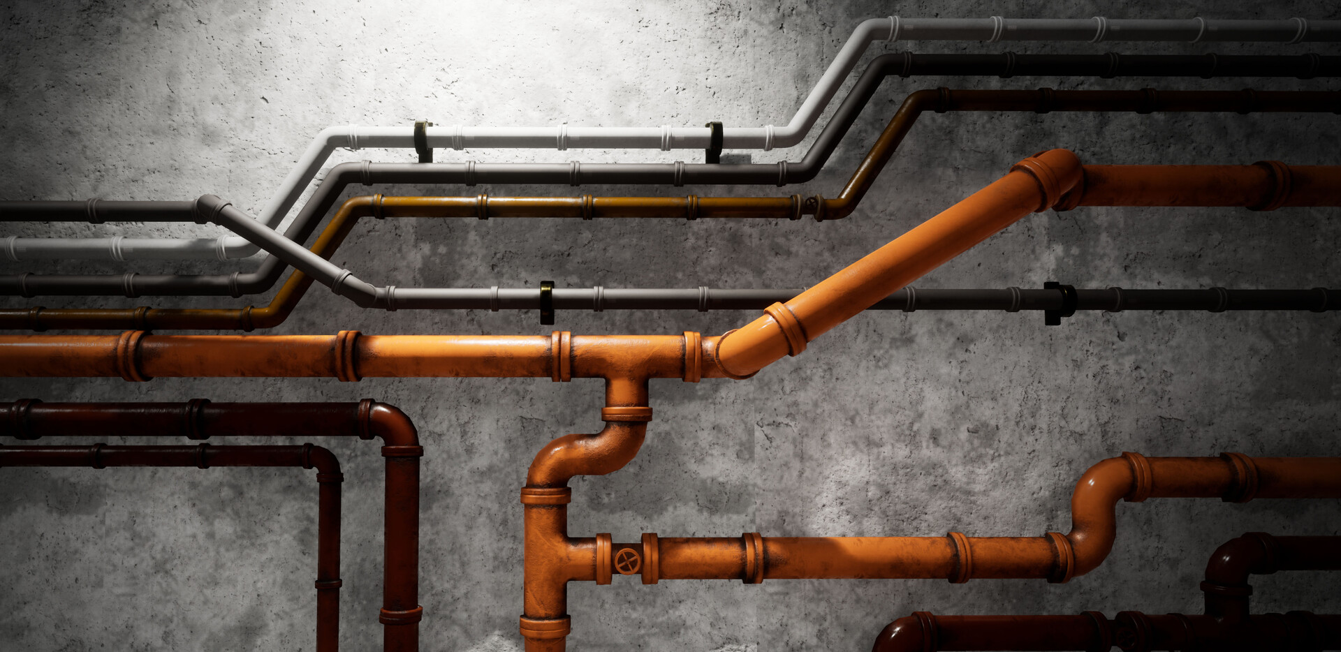 ArtStation - Modular Pipe Set