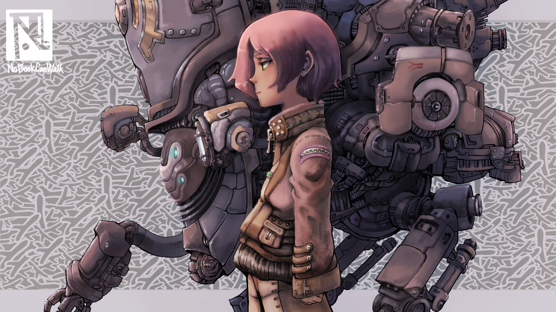 ArtStation - the Mech and the pilot