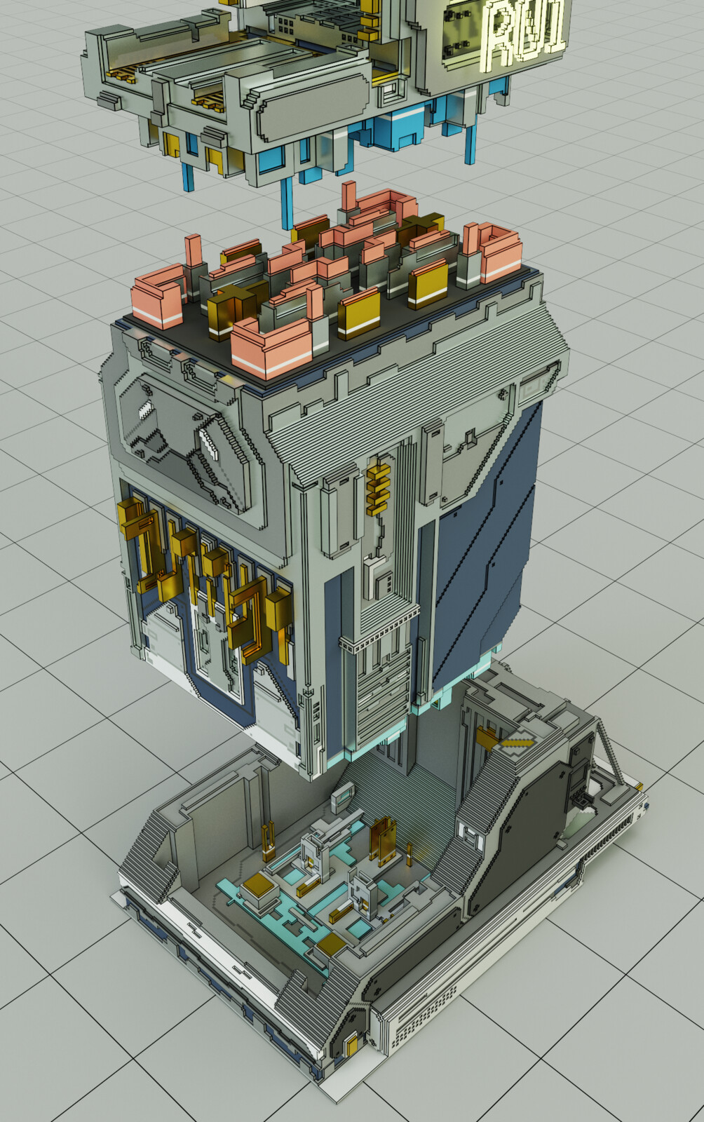 Peter King - Modular Colony Building - Concept Pitch