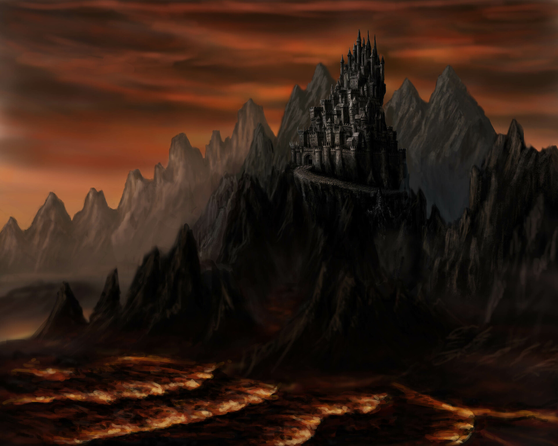 ArtStation - Underworld Castle