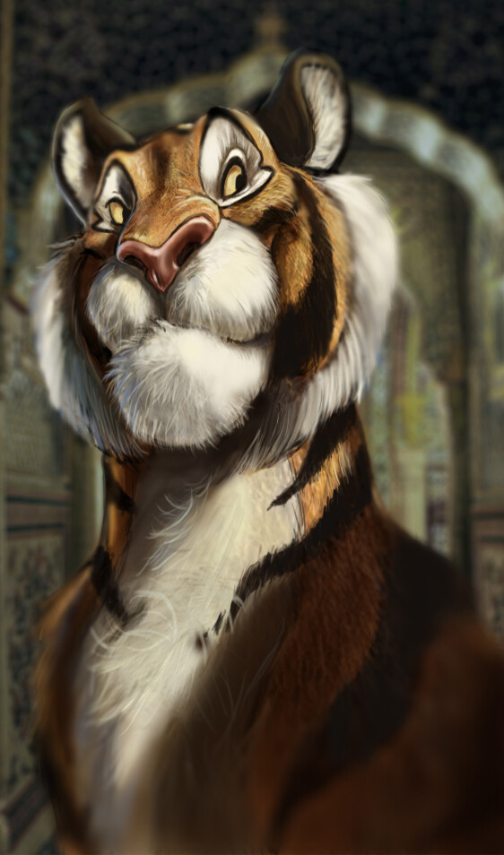 ArtStation - Rajah ( based on Aladdin)