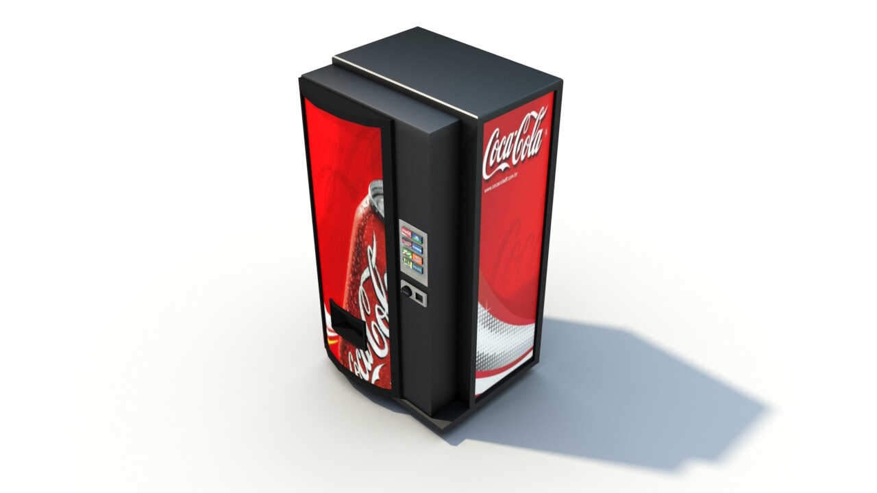 ArtStation - 3D Vending Machine