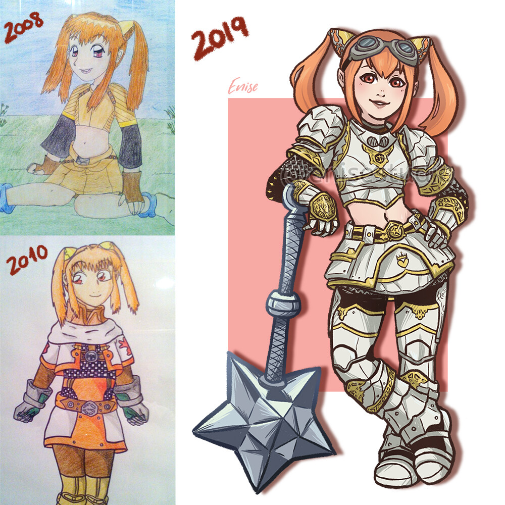 Enise Studio (Natalia) - Lineage 2 Dwarf Redraw