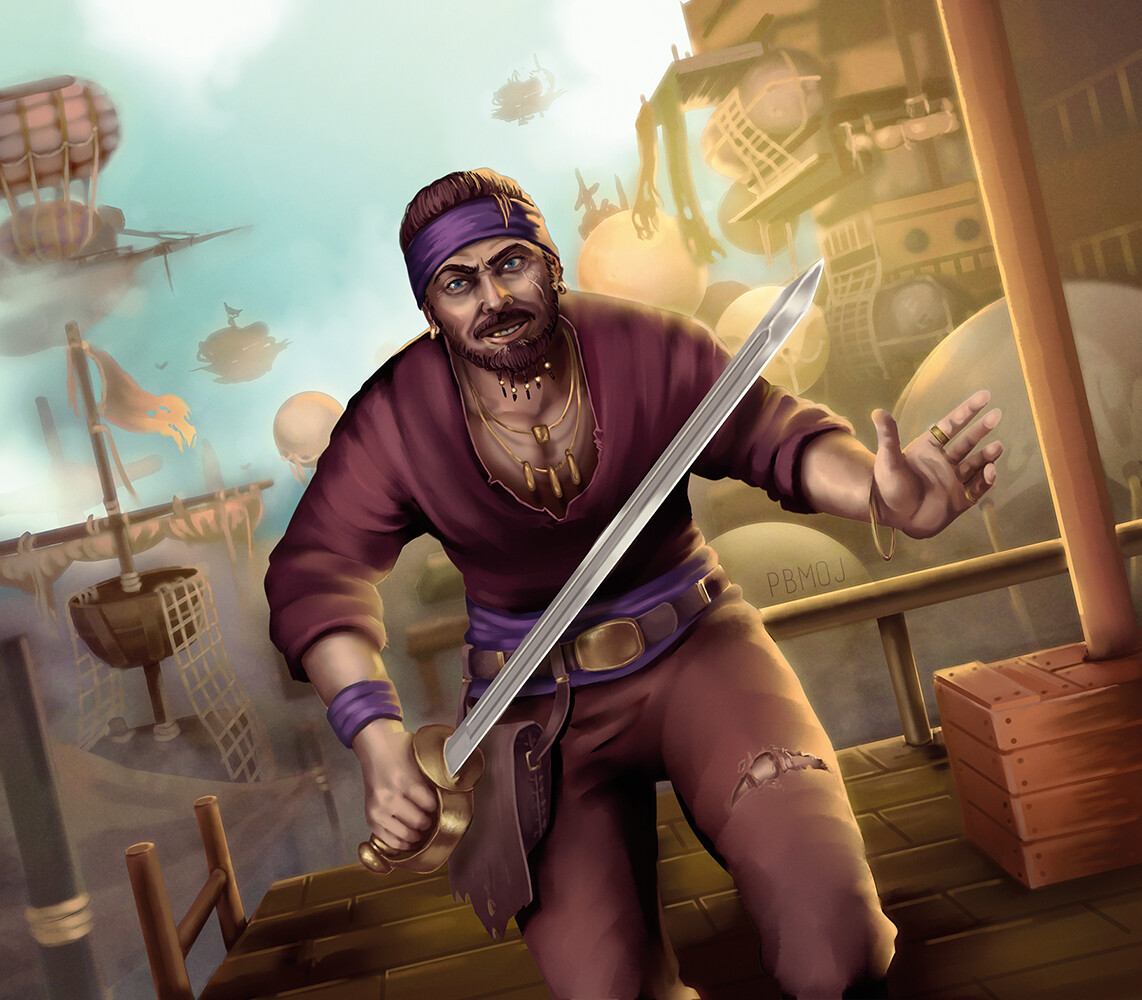 ArtStation - Cutlass - Card Illustration