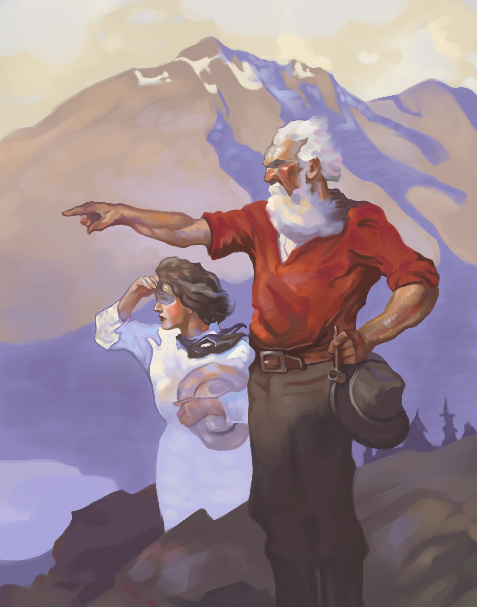 ArtStation - N. C. Wyeth Master Study