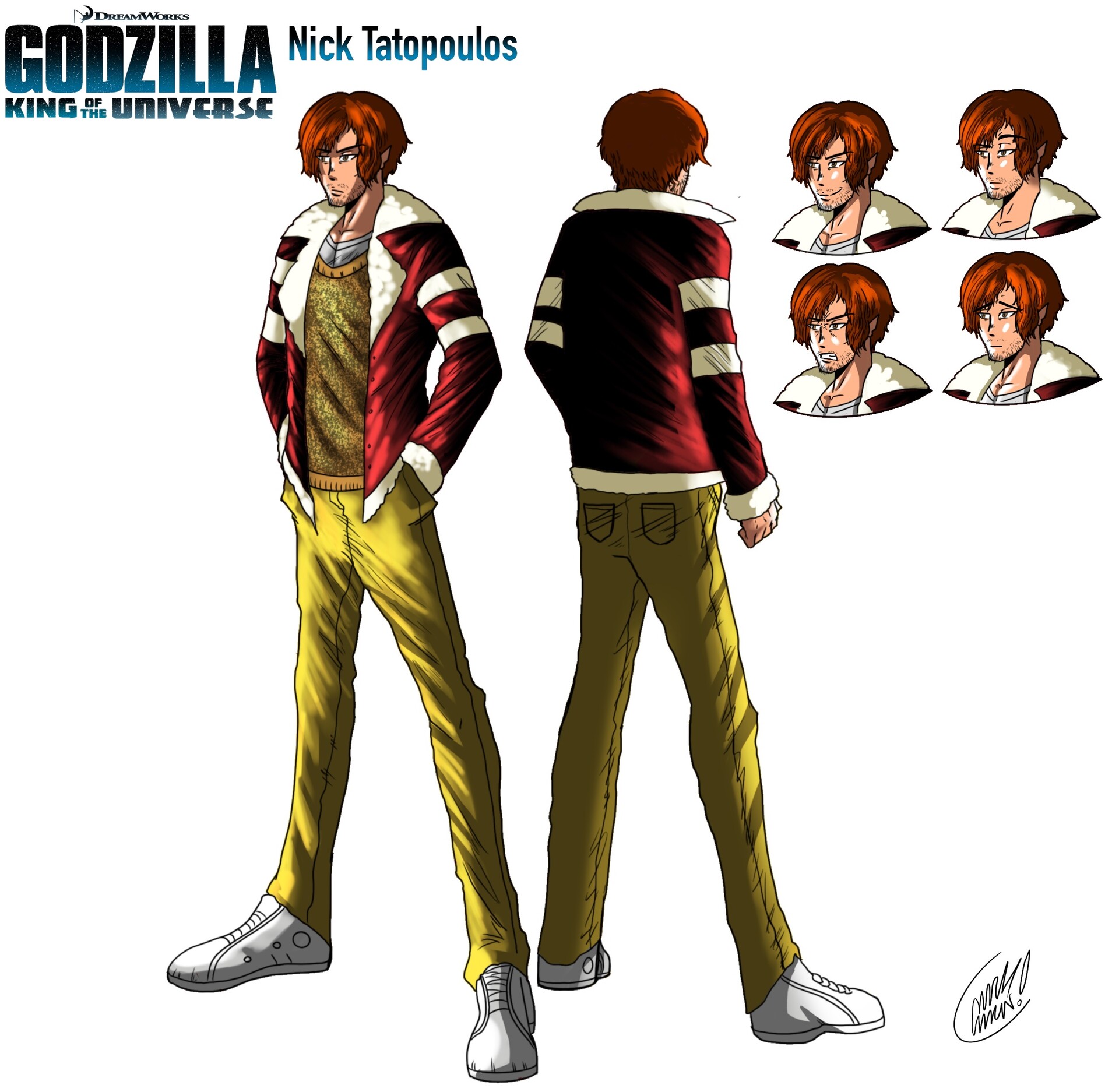 ArtStation - Godzilla King of the Universe-Dr Nick Tatopoulos