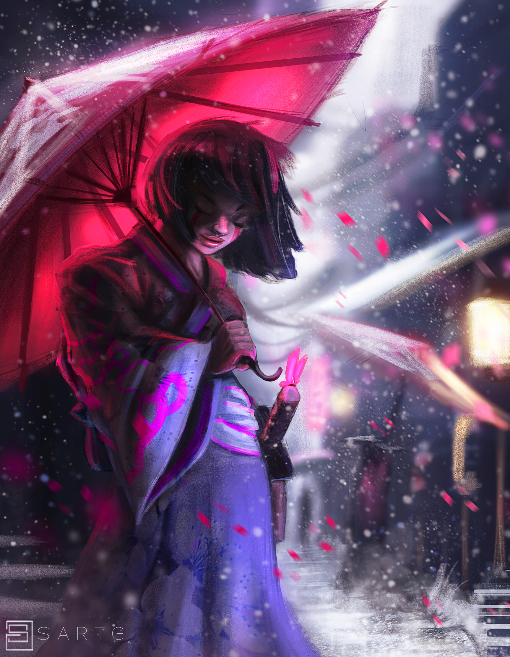 ArtStation - Snowfall