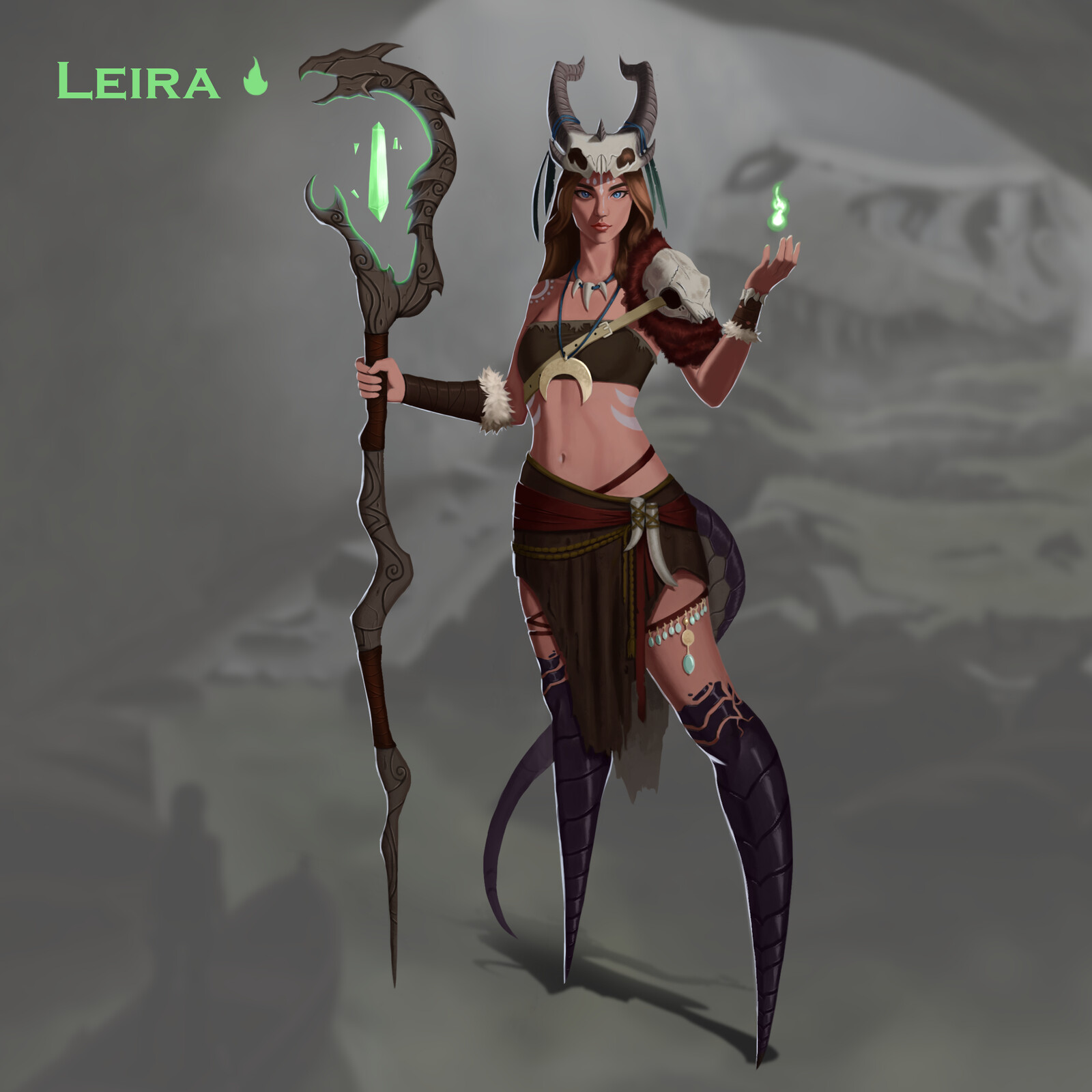 Ariel Sinatra - Leira Character Design