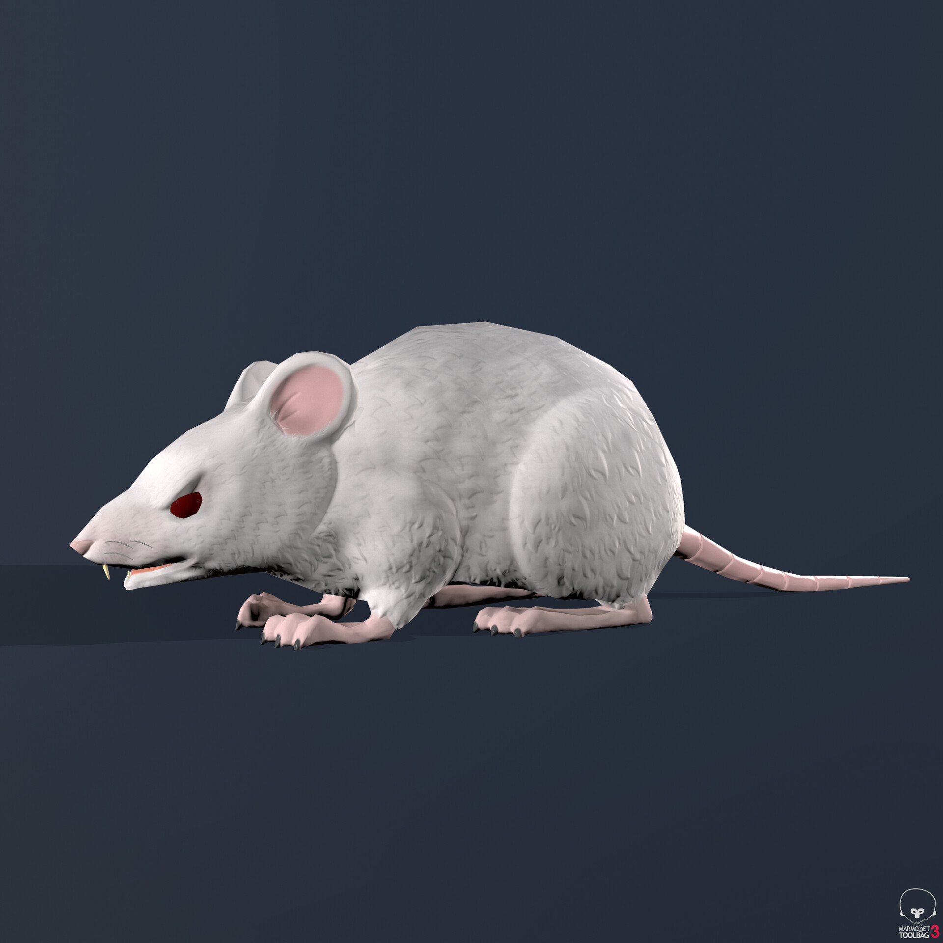 ArtStation - White Mouse