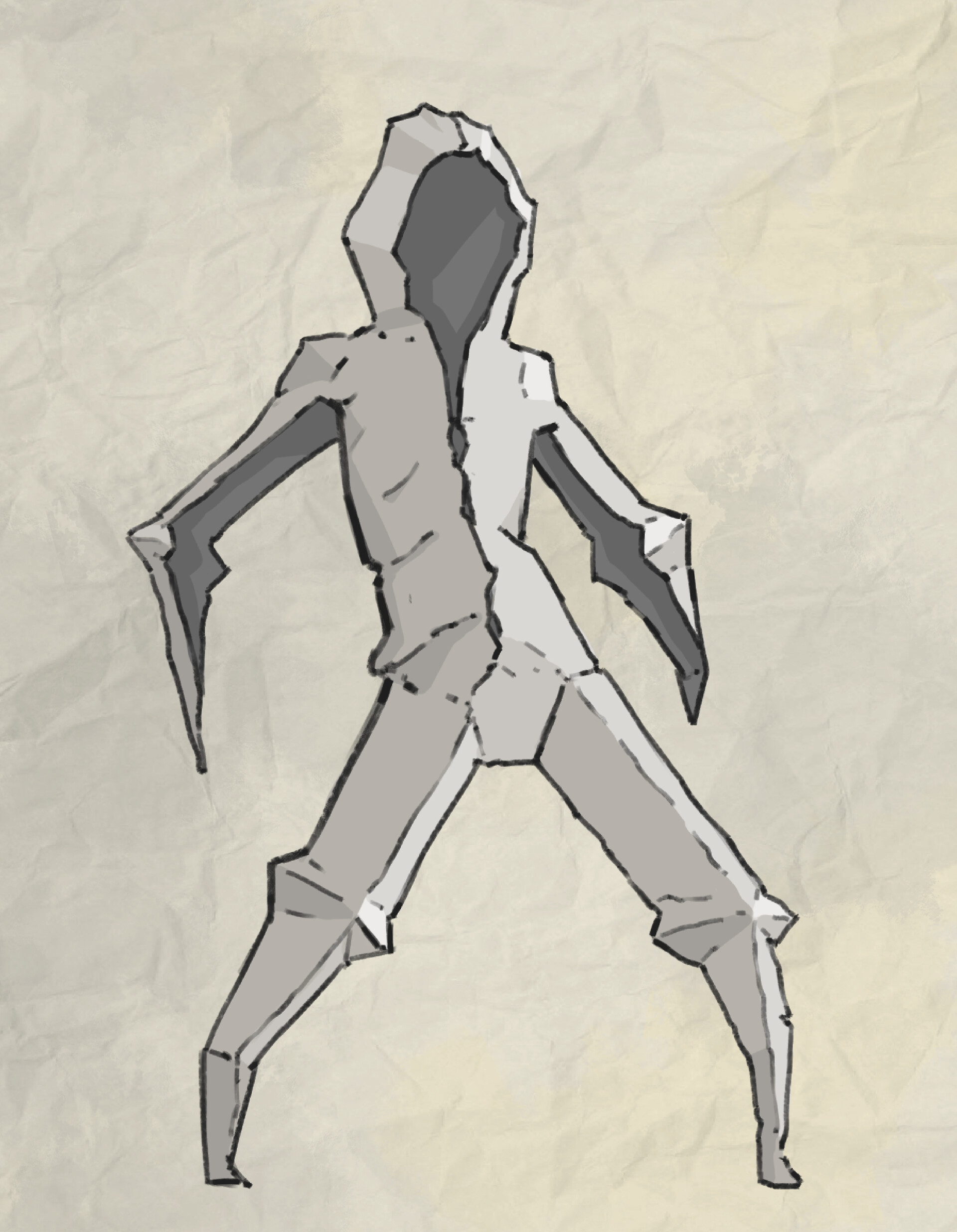 ArtStation - Origami character