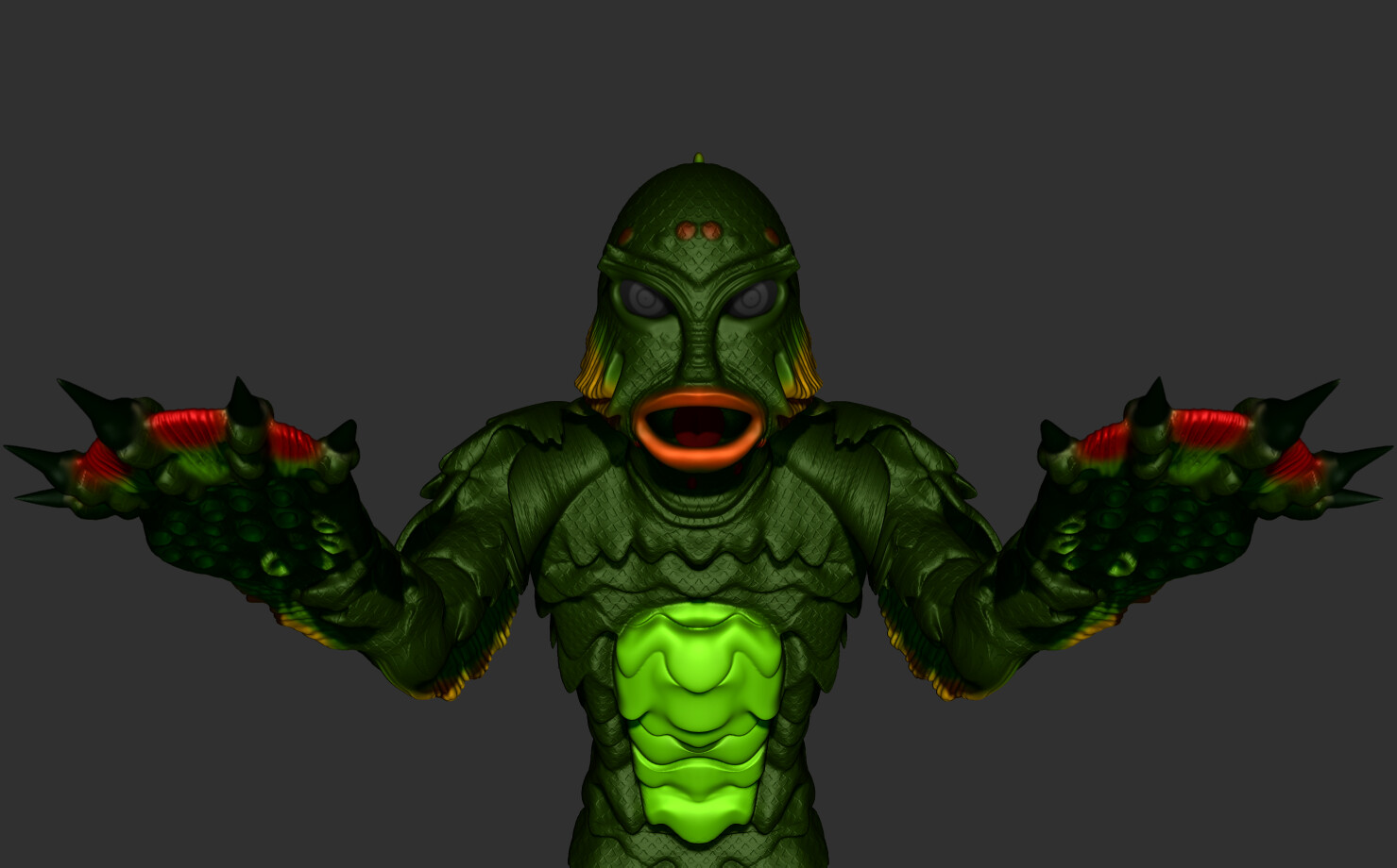 ArtStation - Creature From The Black Lagoon "Gil Man"