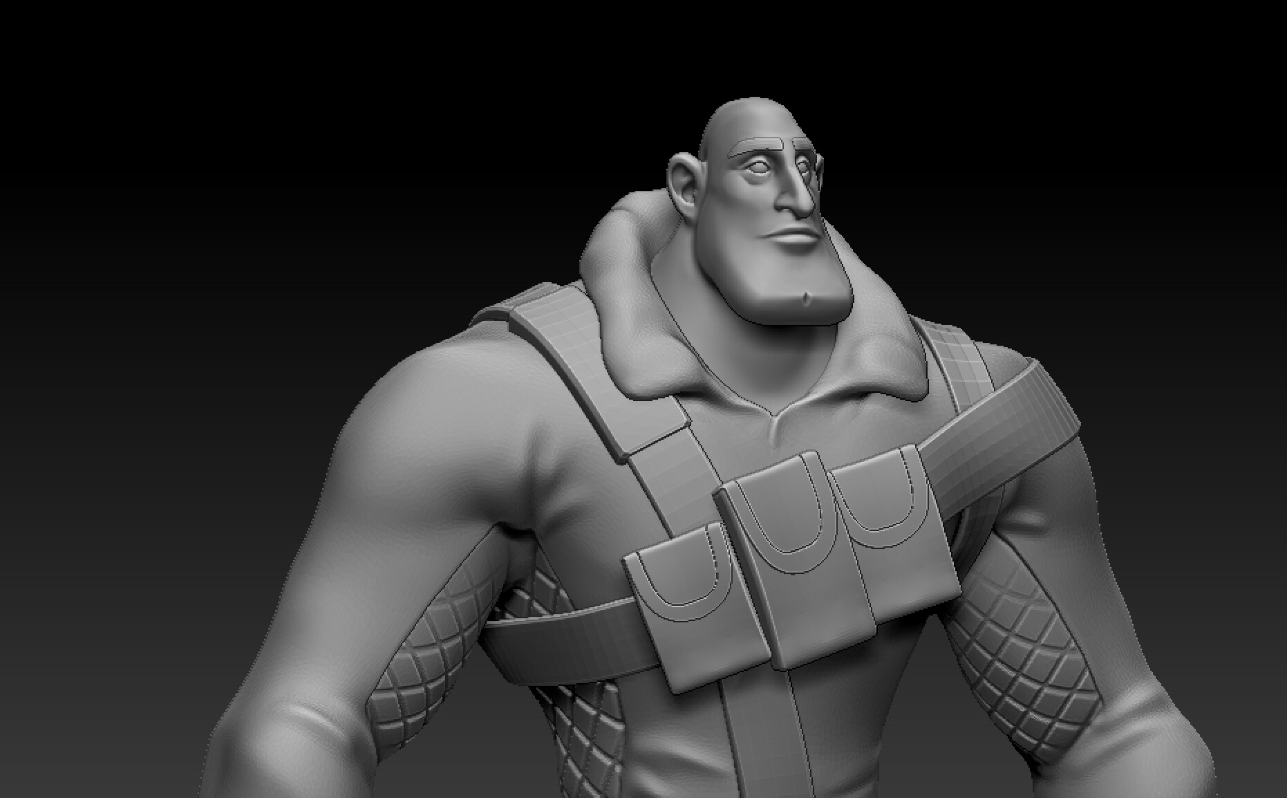 ArtStation - Mech Pilot- WIP