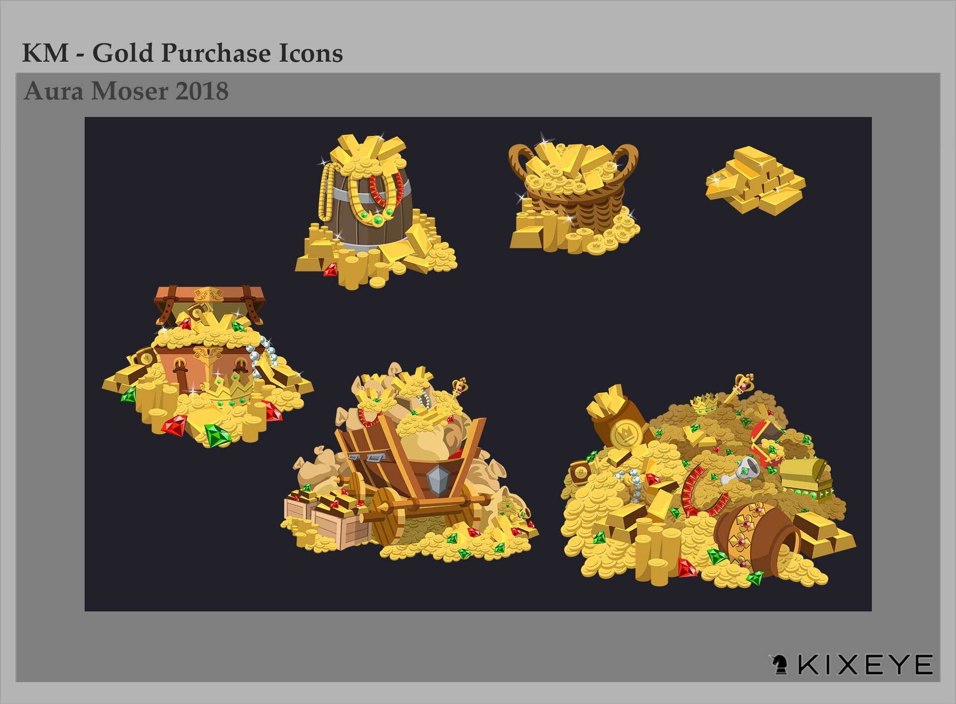 ArtStation - Store Gold Icons