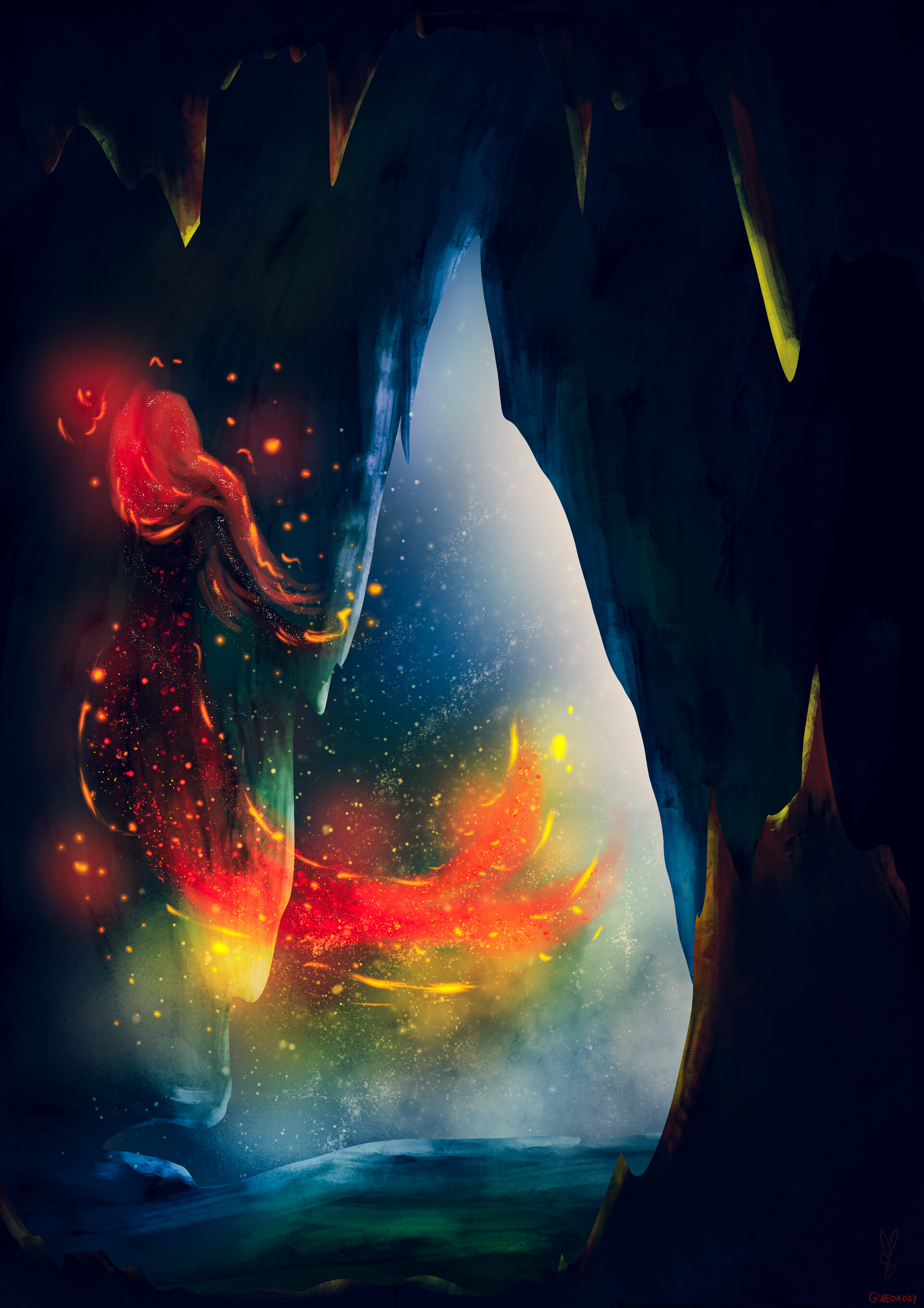 Neomory c: - Fire Mermaid