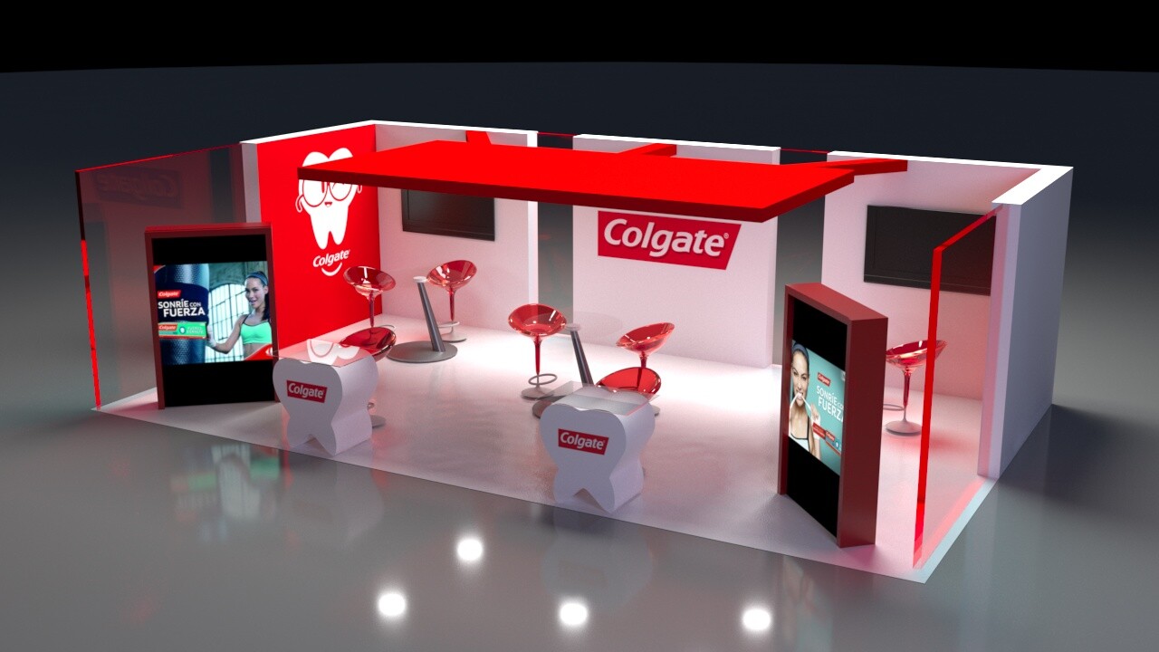 ArtStation - STAND COLGATE 7X4