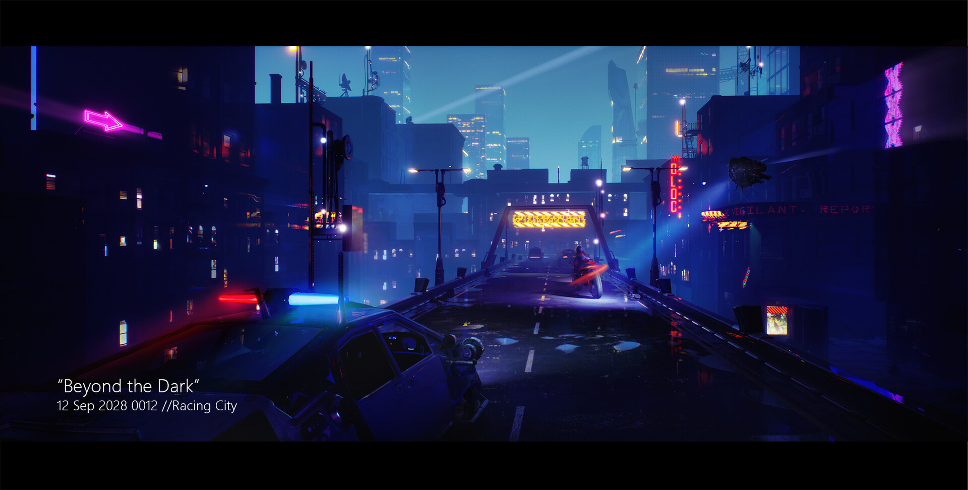 ArtStation - city night