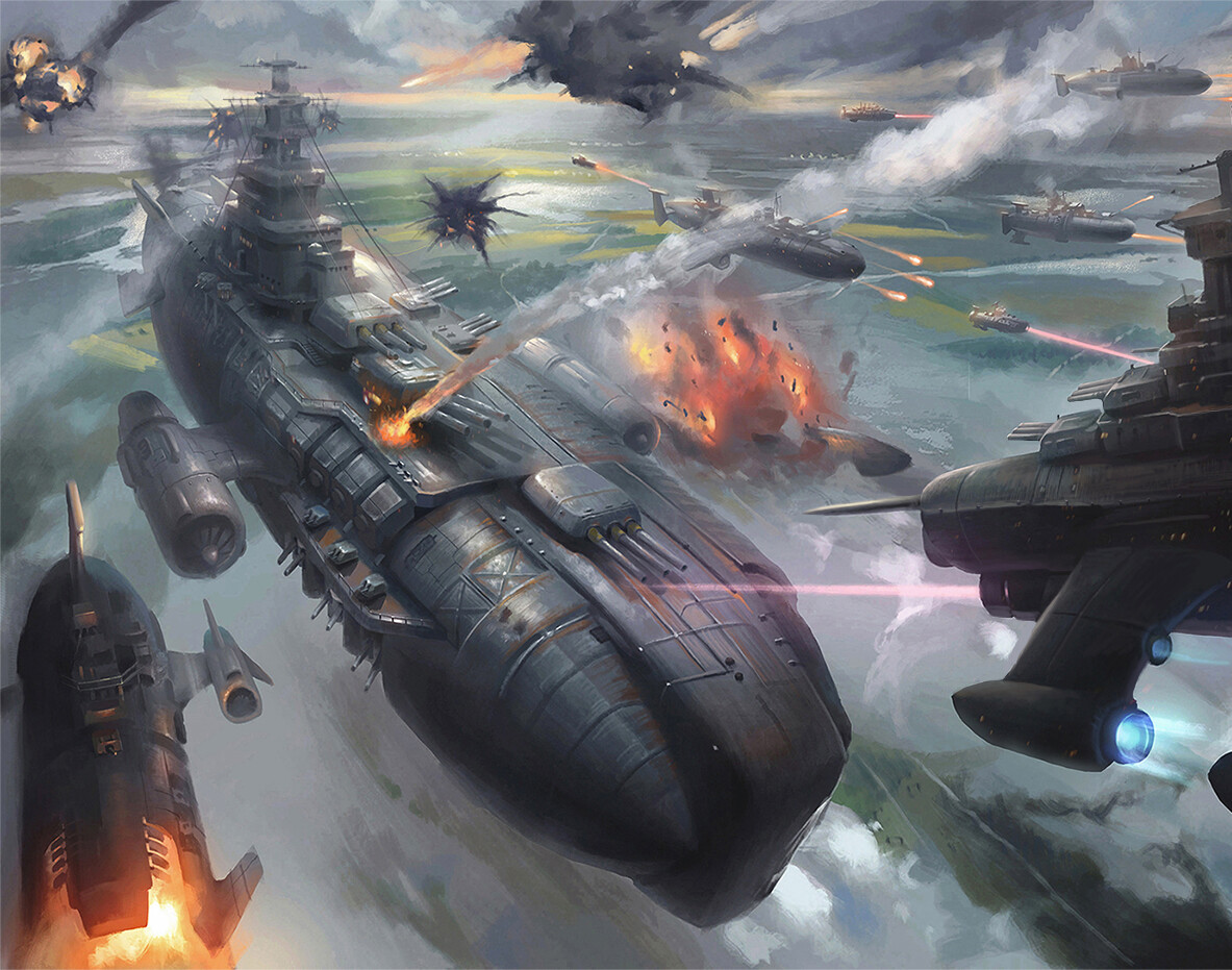 ArtStation - Air battle