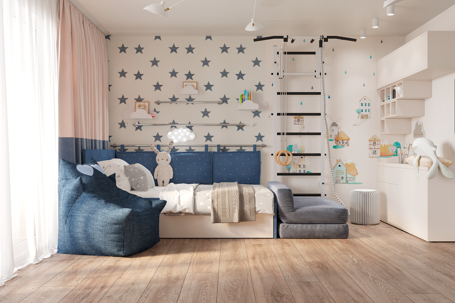 ArtStation - Vizualisation for kinderoom