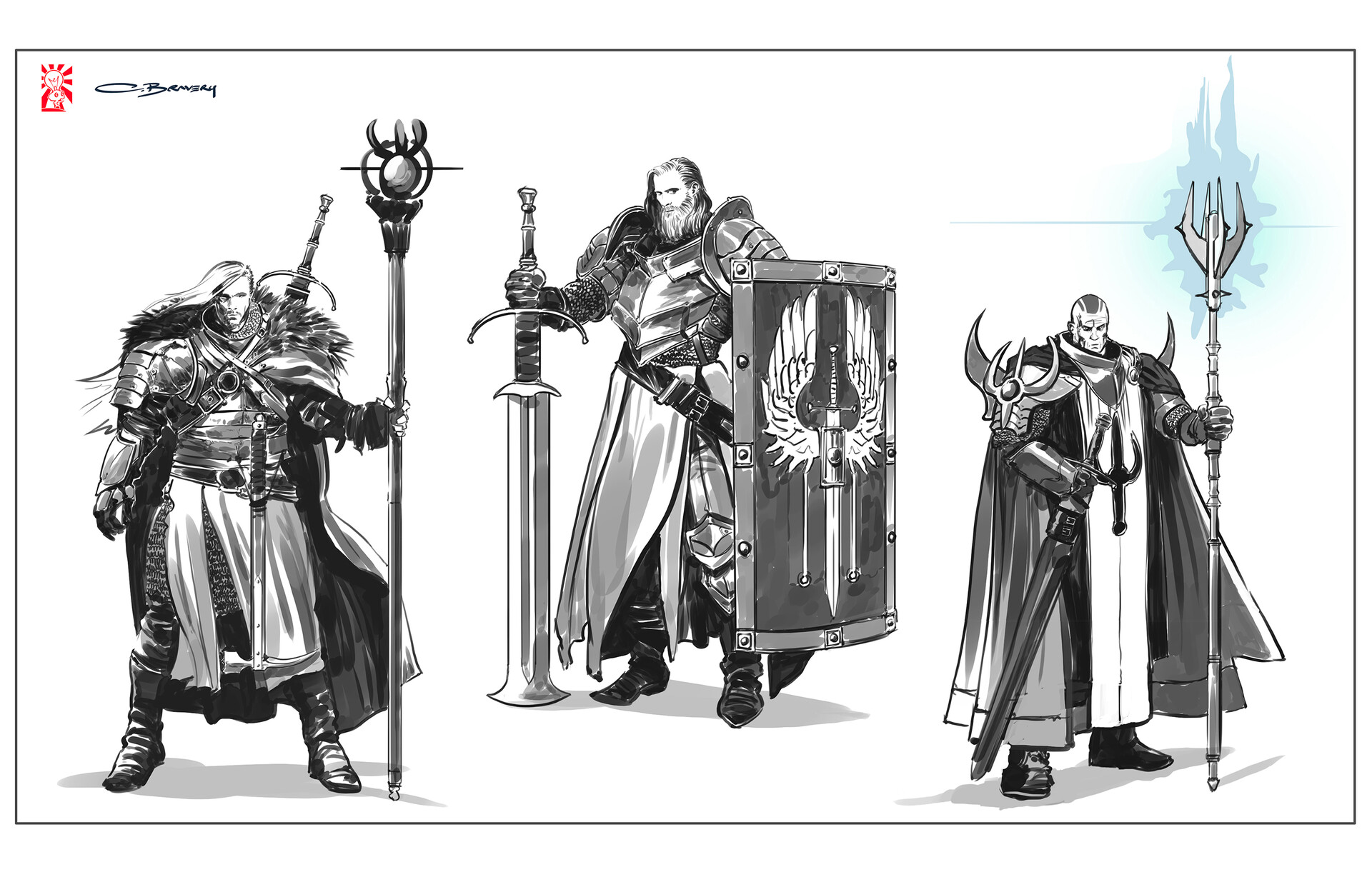 ArtStation - Valourous Knight Concept art