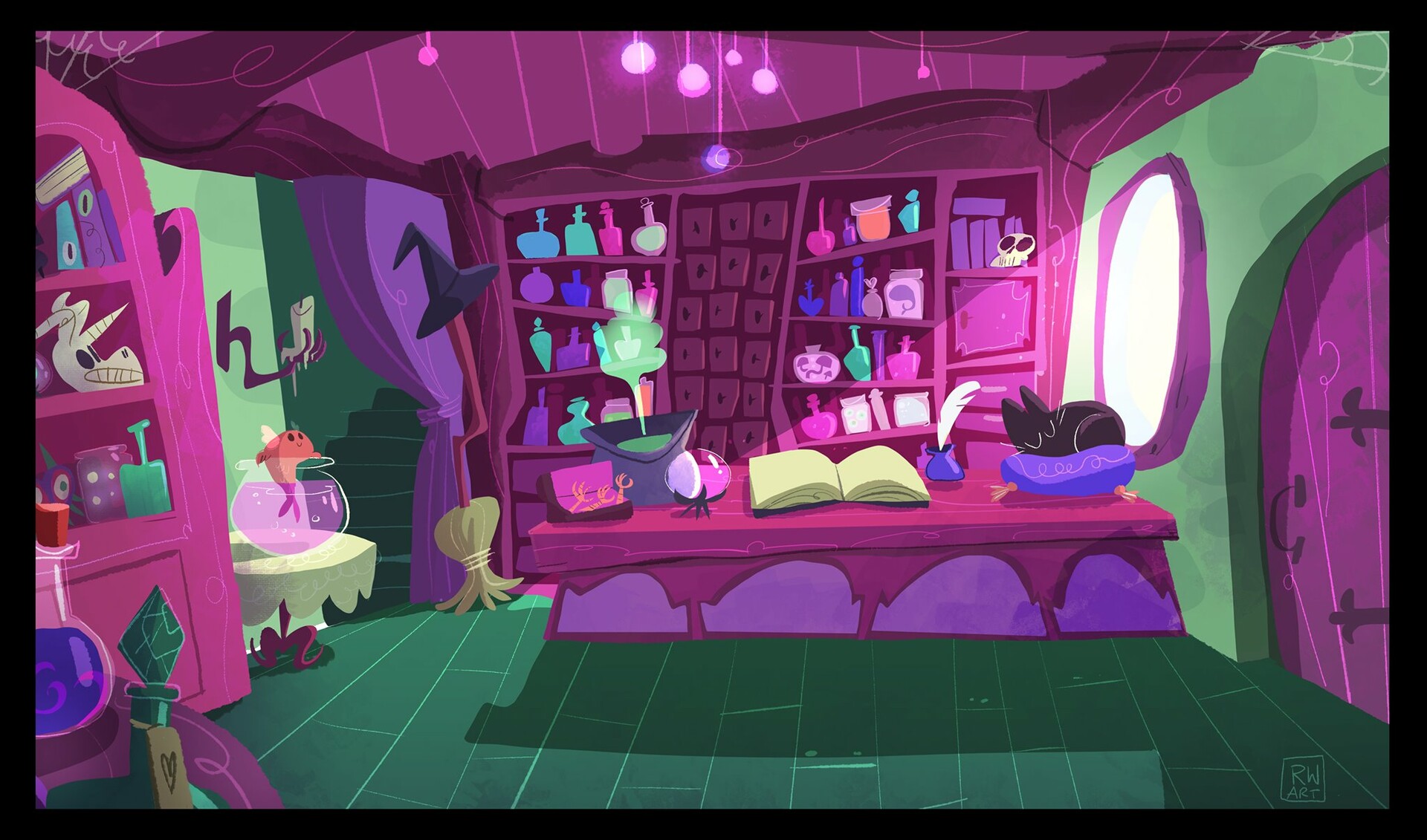 ArtStation - Potion Shop