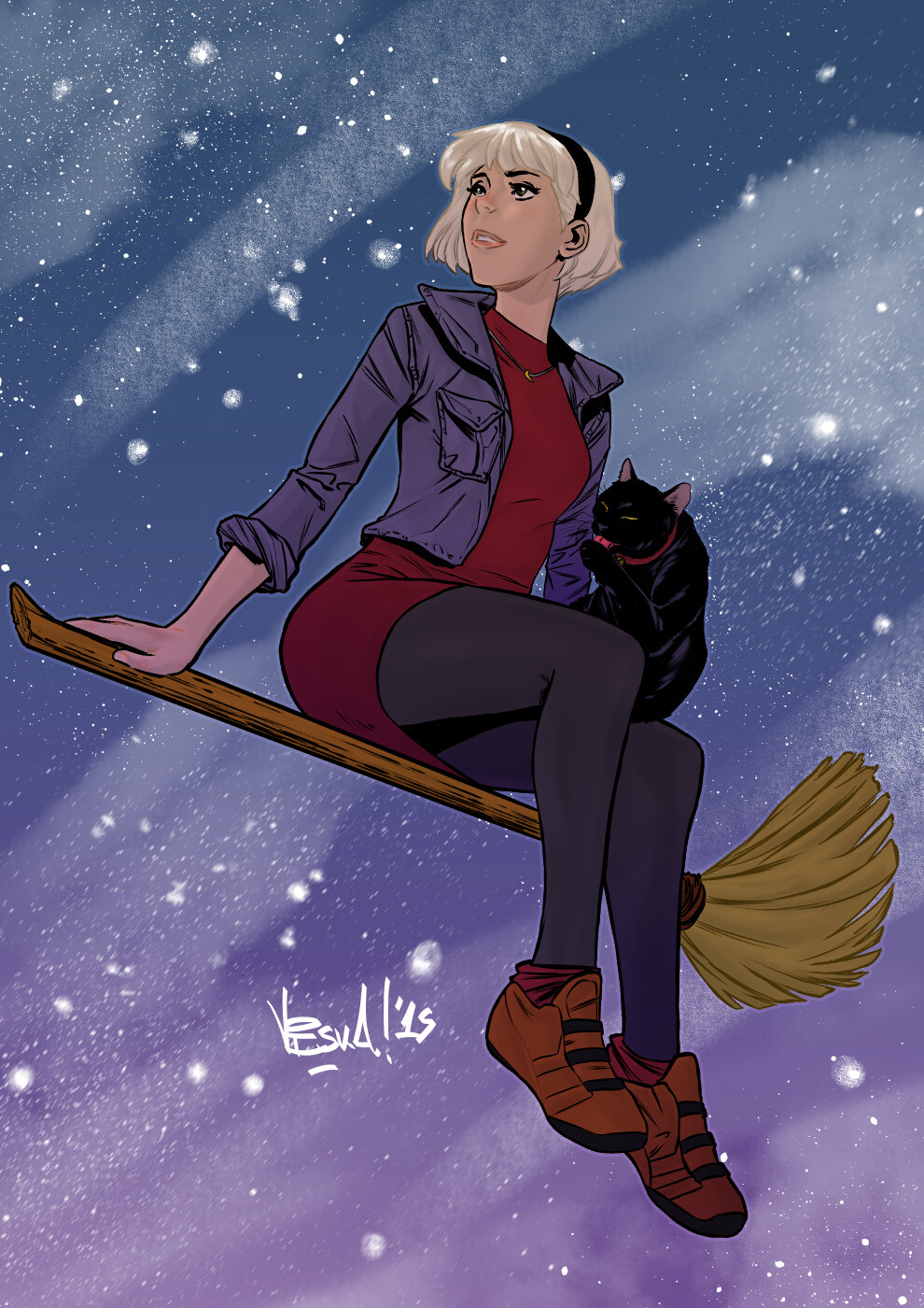 ArtStation - Sabrina The Teenage Witch