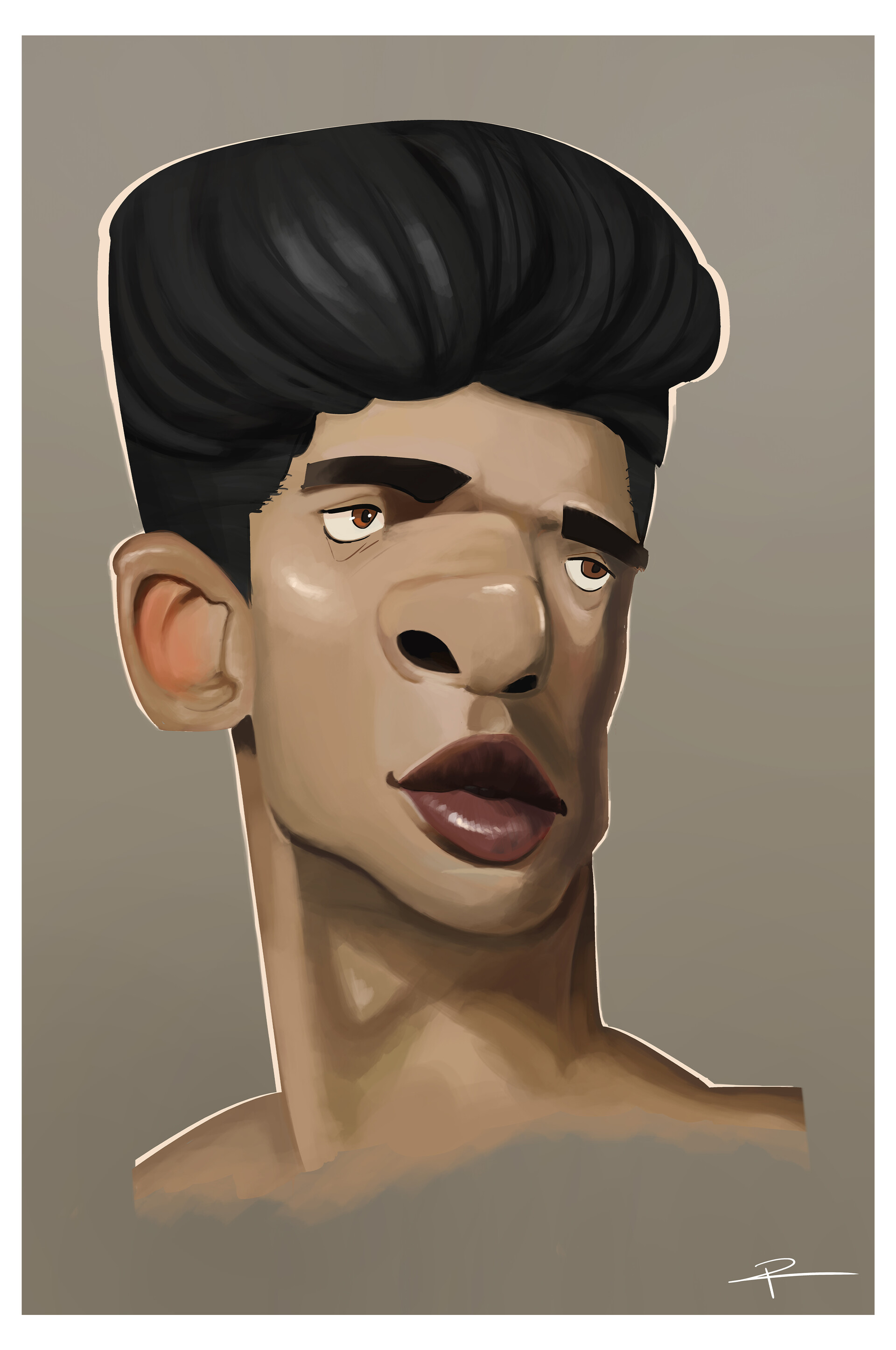 ArtStation - Cartoon Head
