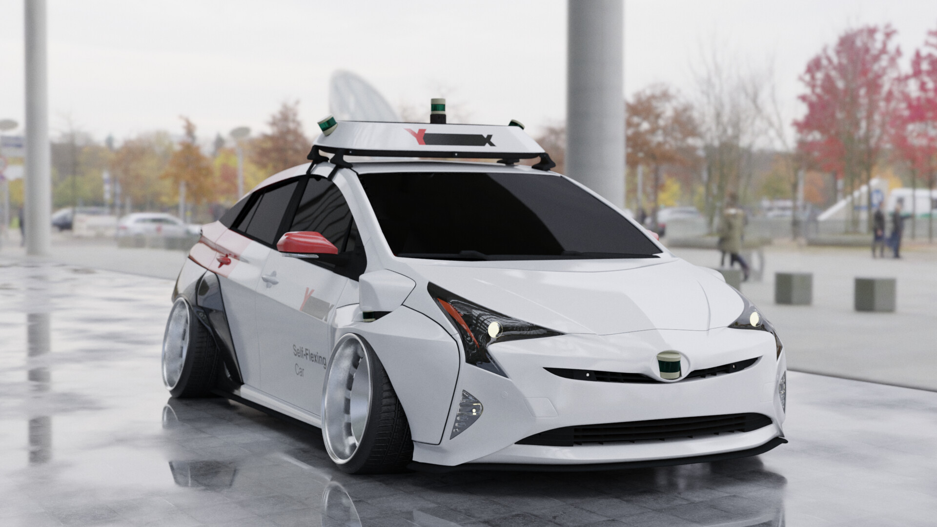 ArtStation - Based on Self-driving car concept