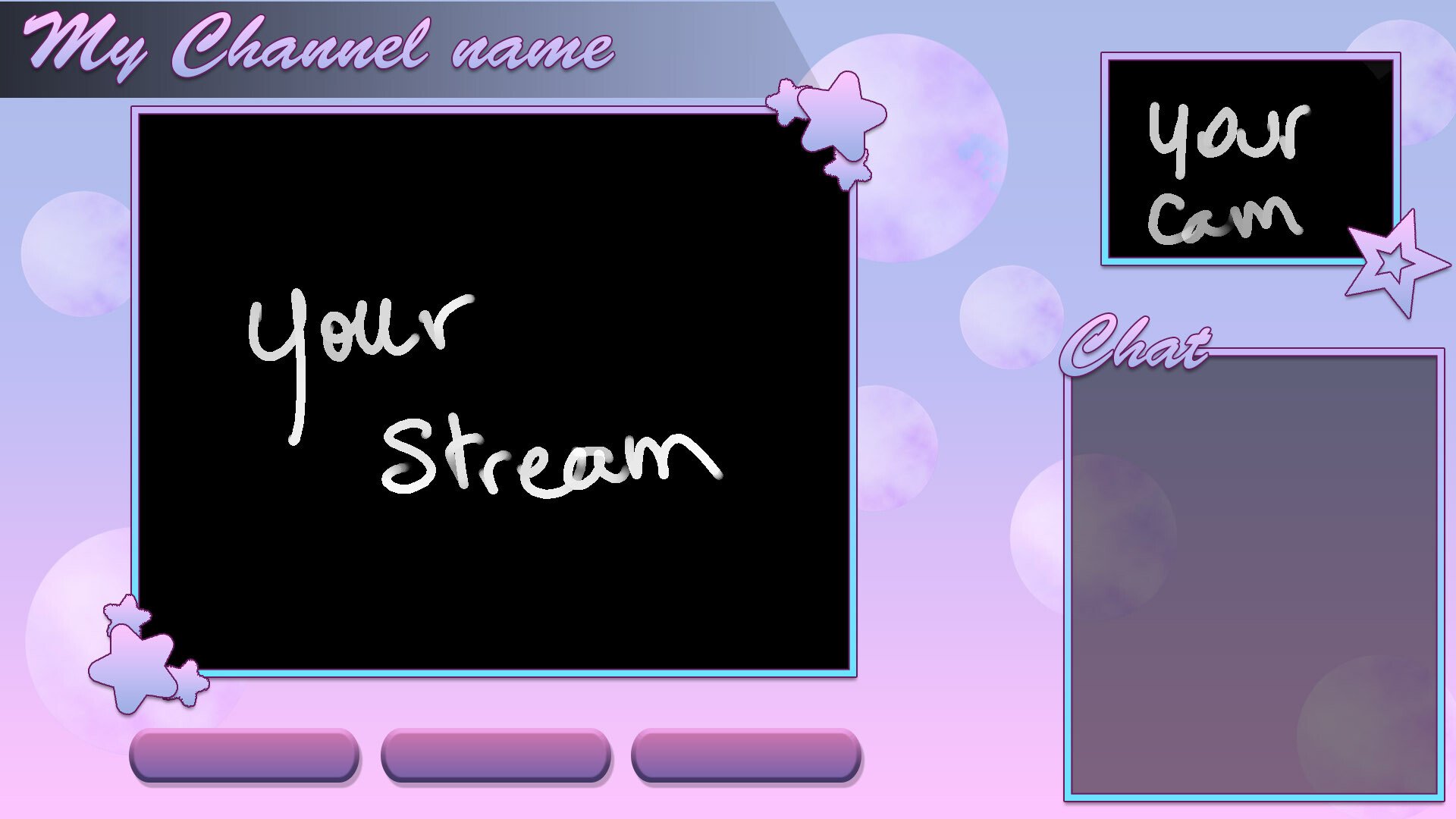 ArtStation - Twitch overlay sample