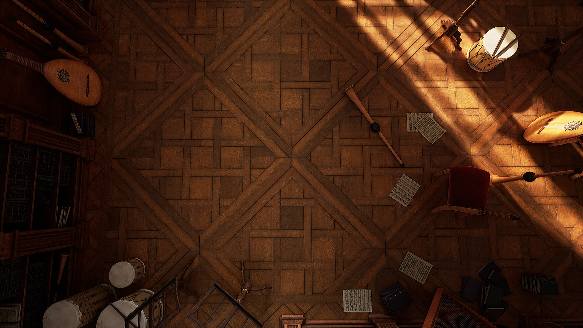 Gabriel Dreher - Medieval Music Room