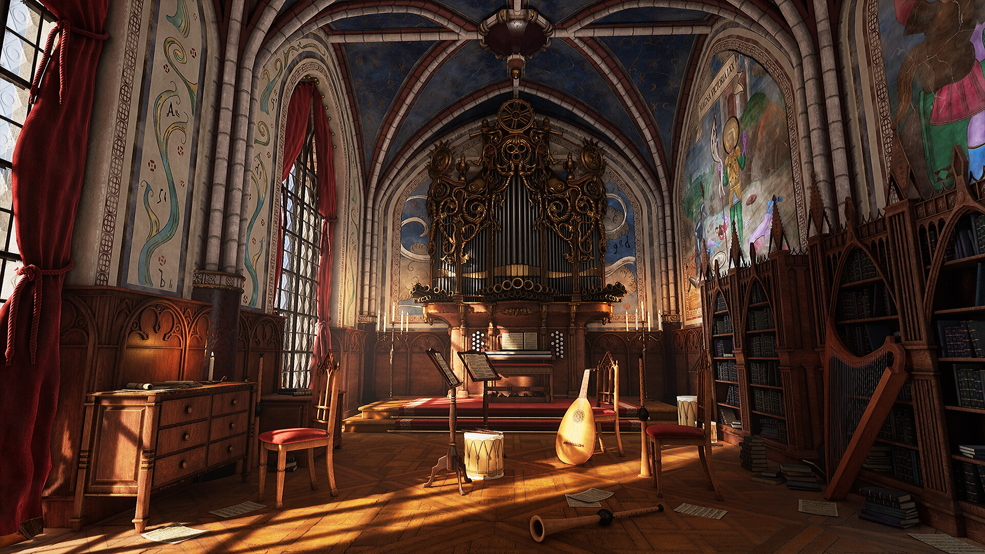 Gabriel Dreher - Medieval Music Room