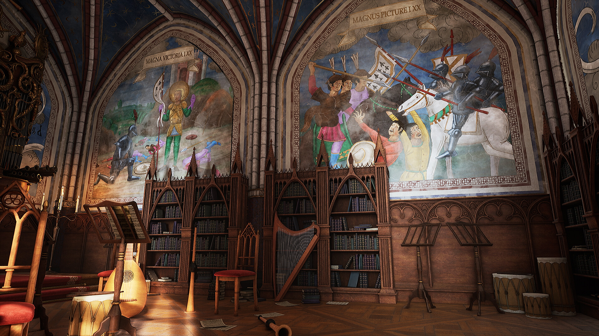 Gabriel Dreher - Medieval Music Room