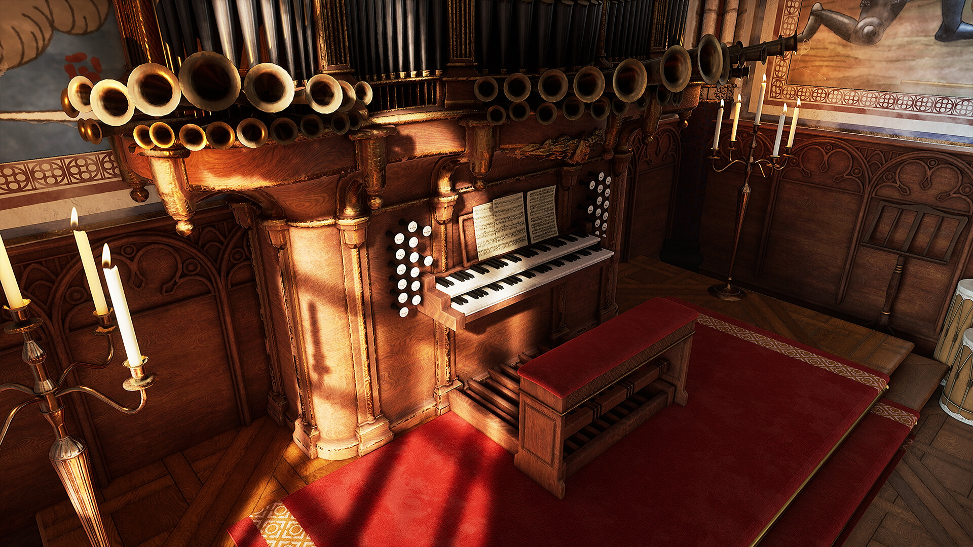 Gabriel Dreher - Medieval Music Room