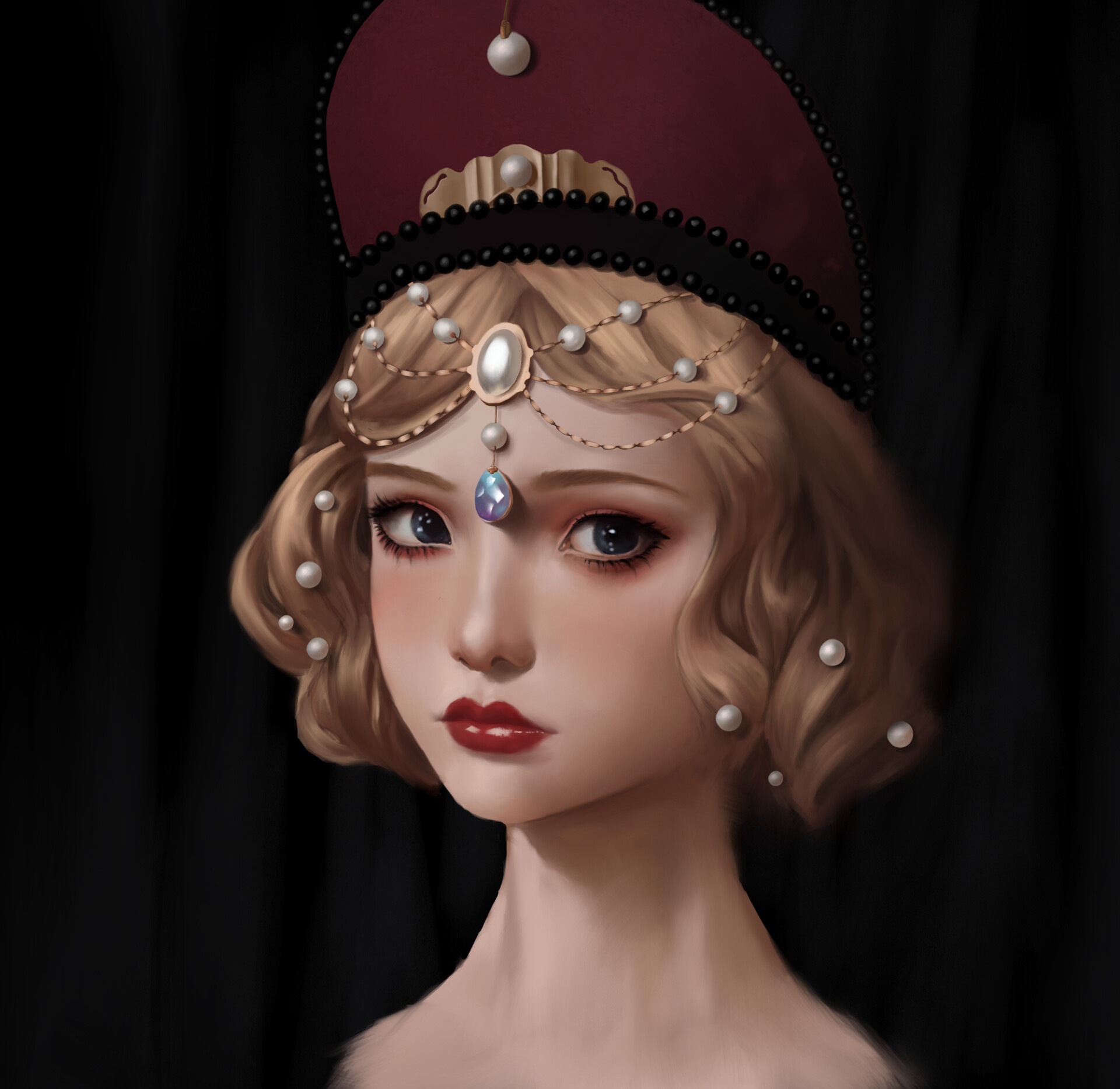 ArtStation - fantasy style character portrait