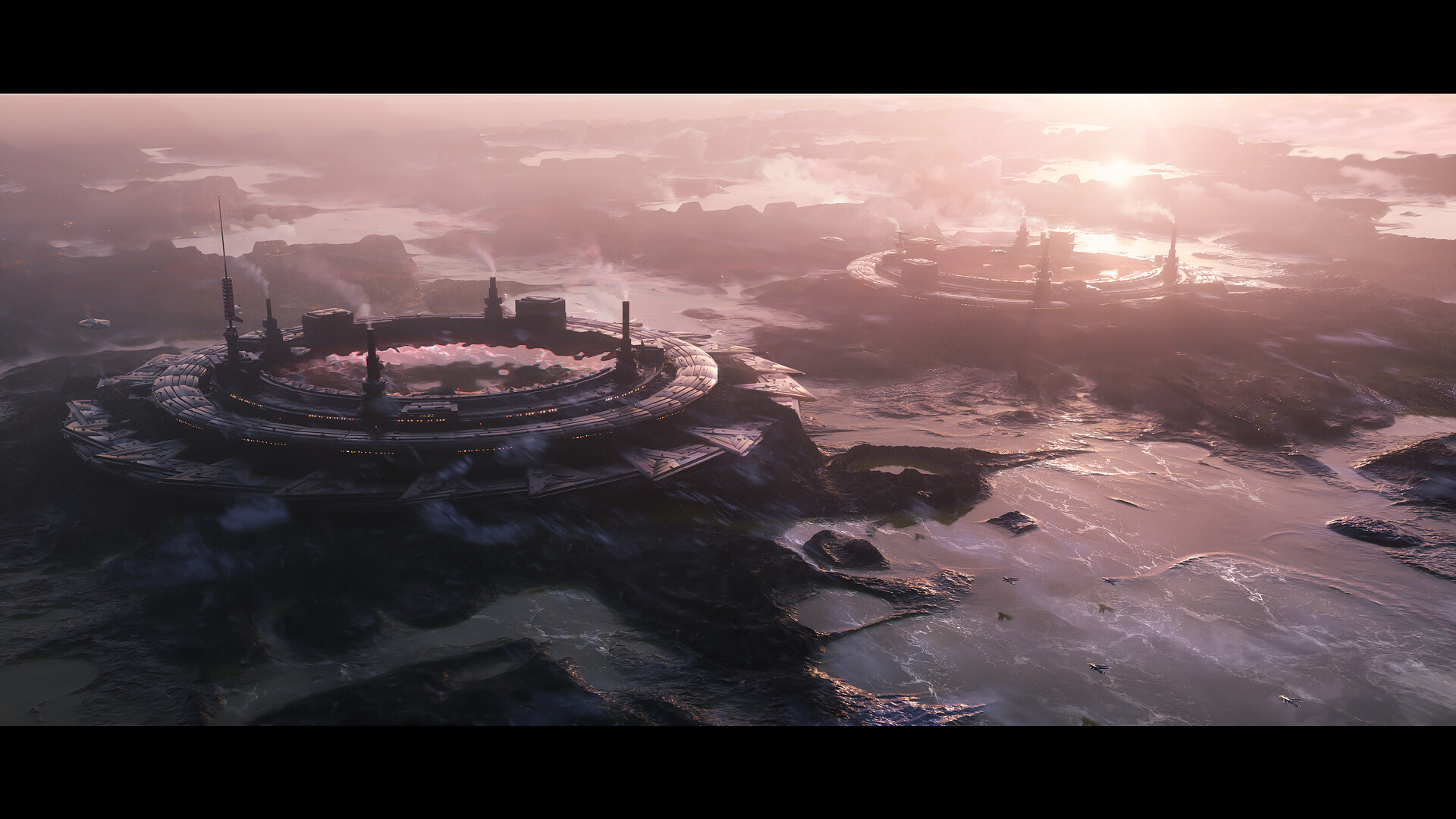 ArtStation - Hydroelectric Station