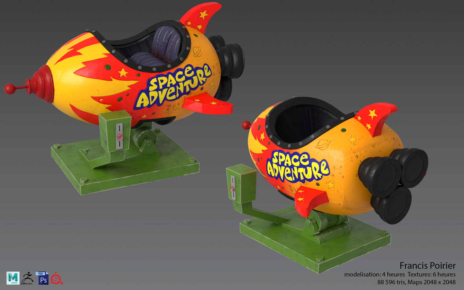 Francis Poirier - Lilo and Stitch Space Adventure