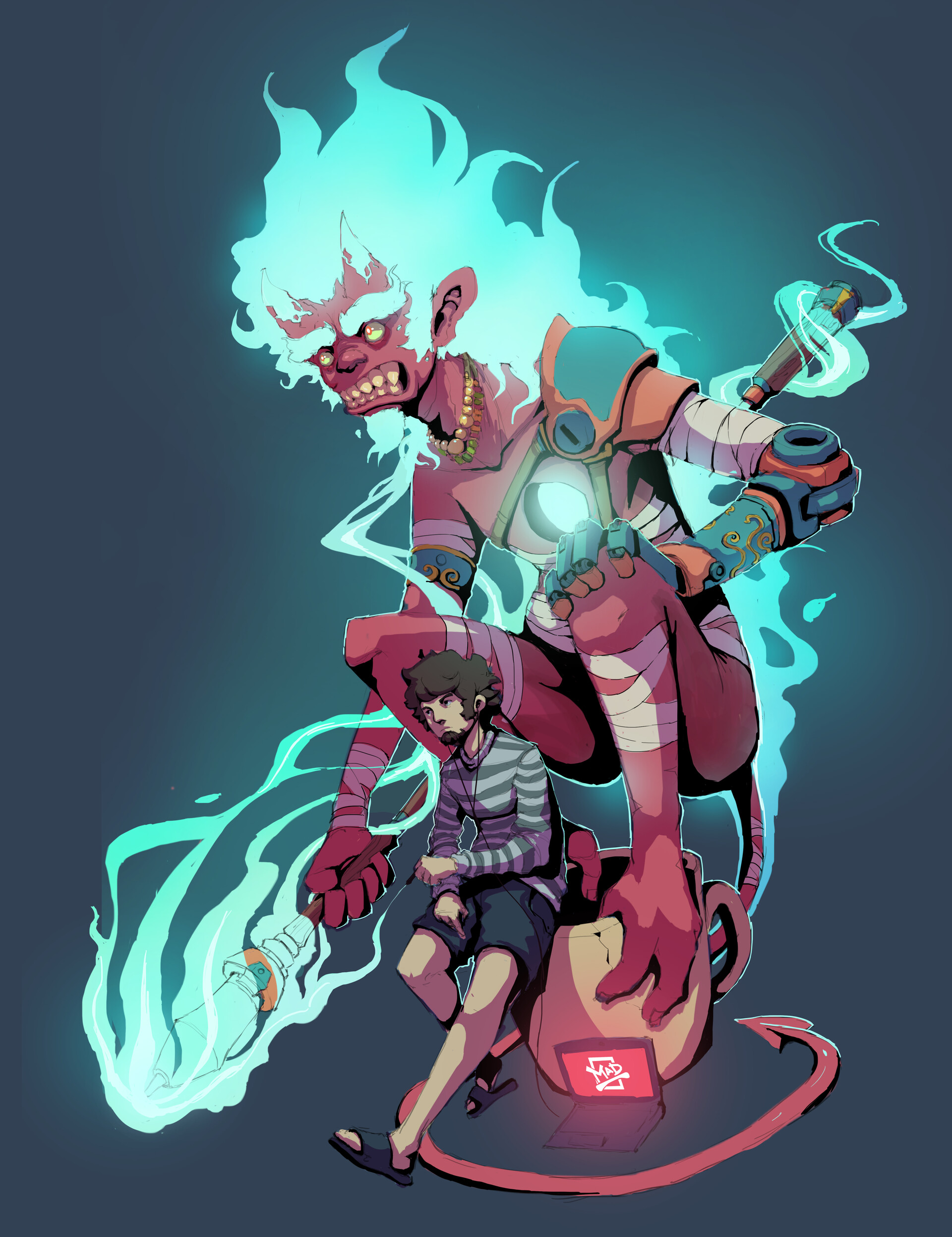 ArtStation - Artistic Spirit: Astral Demon