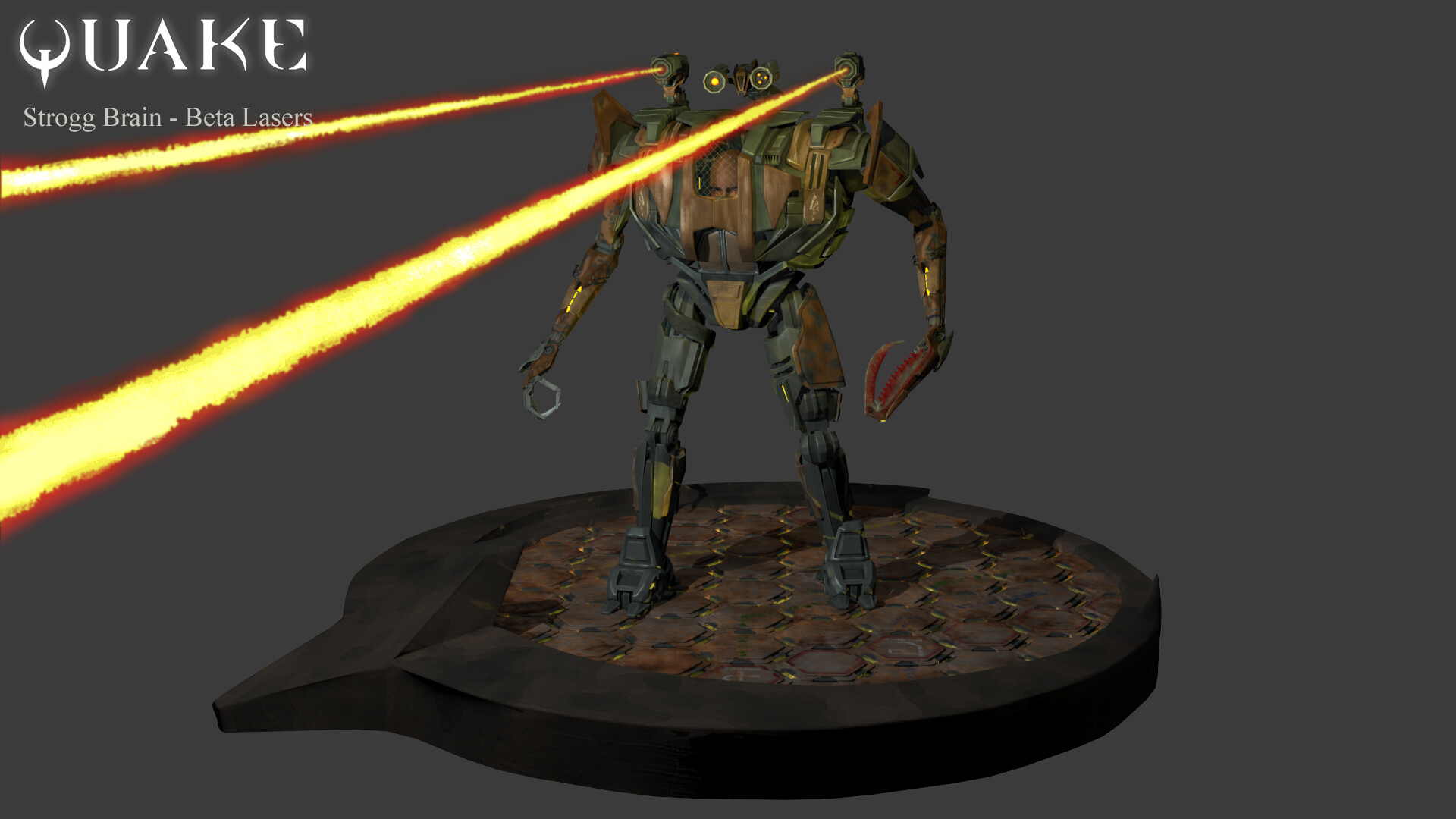 ArtStation - Strogg Brain (Reclamation Transfer), Matt W.