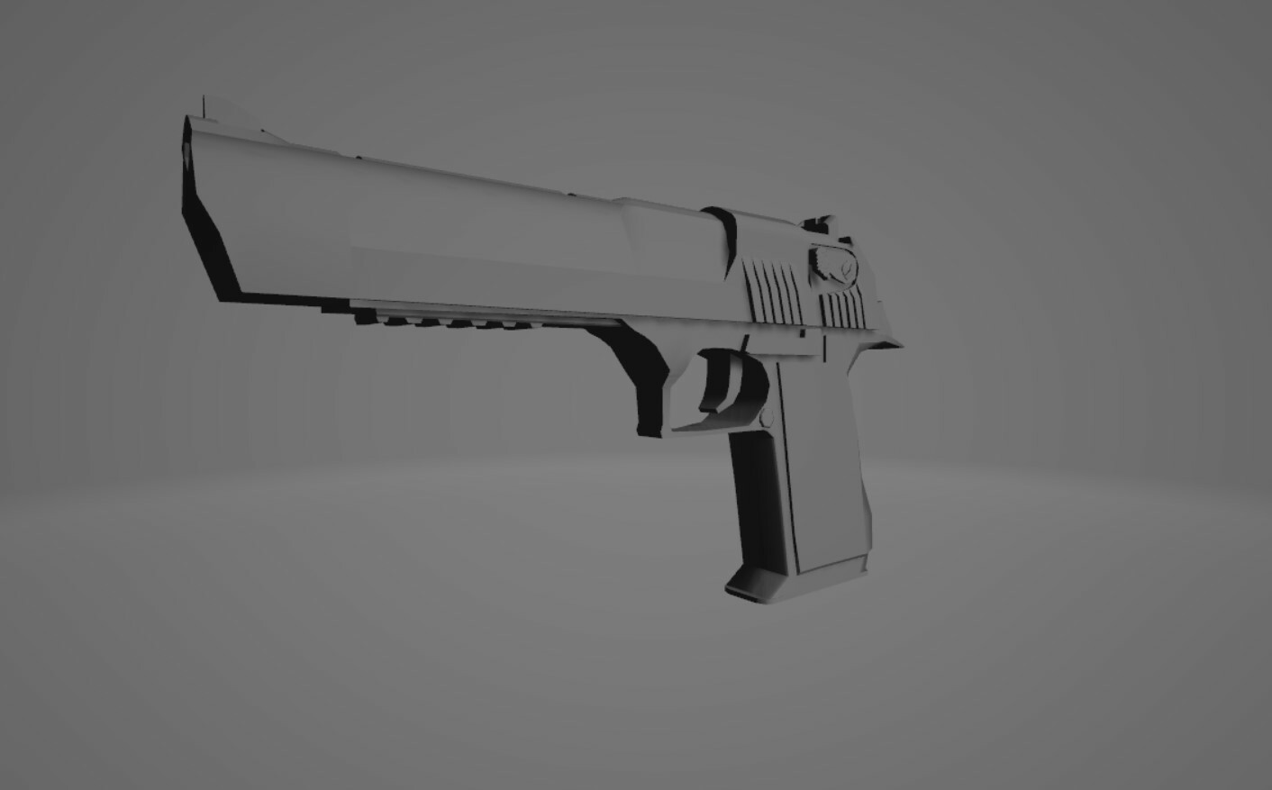 ArtStation - Deagle Model (First Student Project)