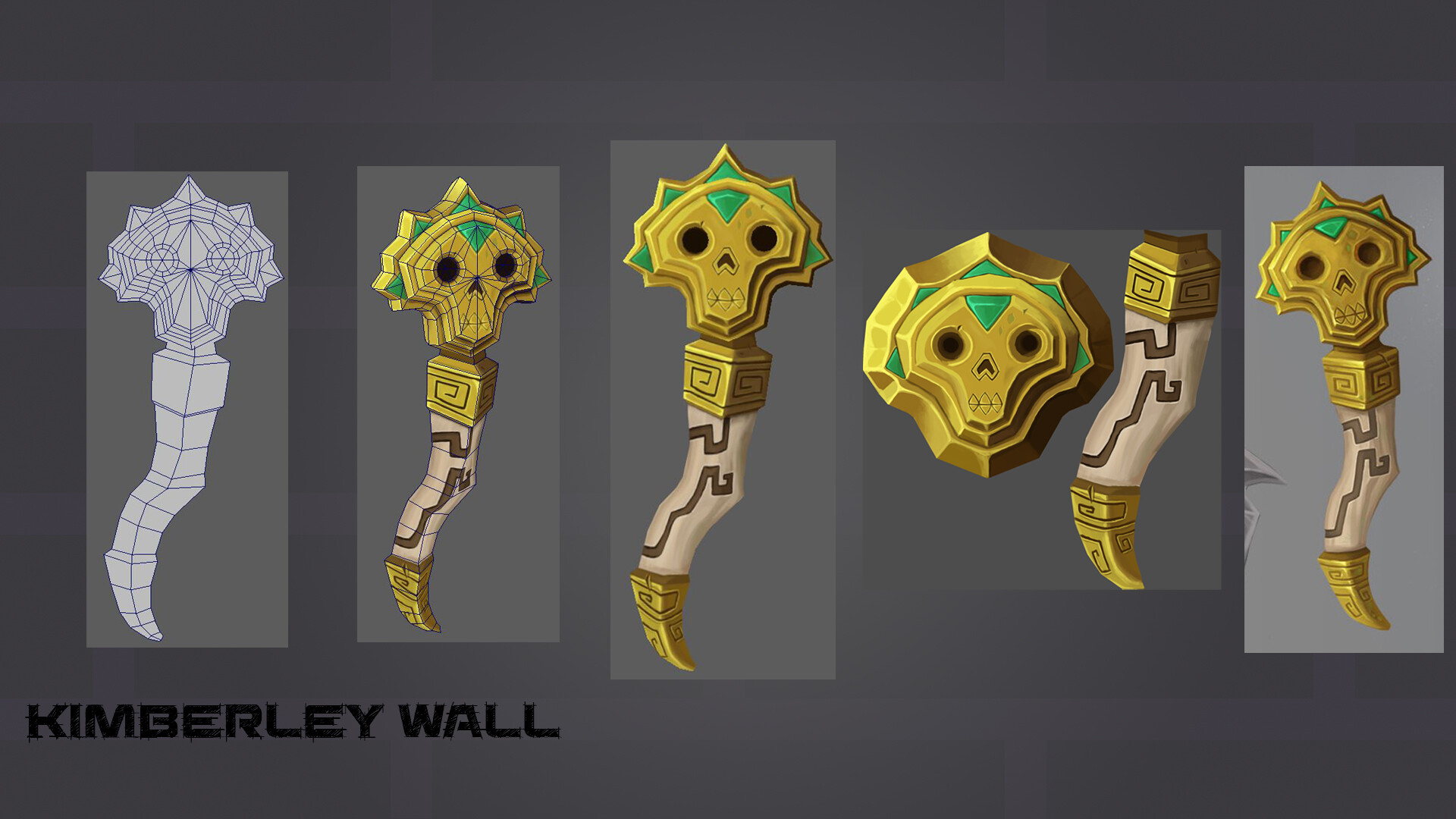 Kimberley Wall - Handpainted Texturing