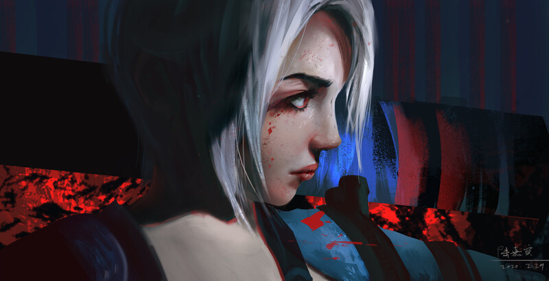 Artstation Steven Lu 陆嘉宾 涂鸦的个人作品