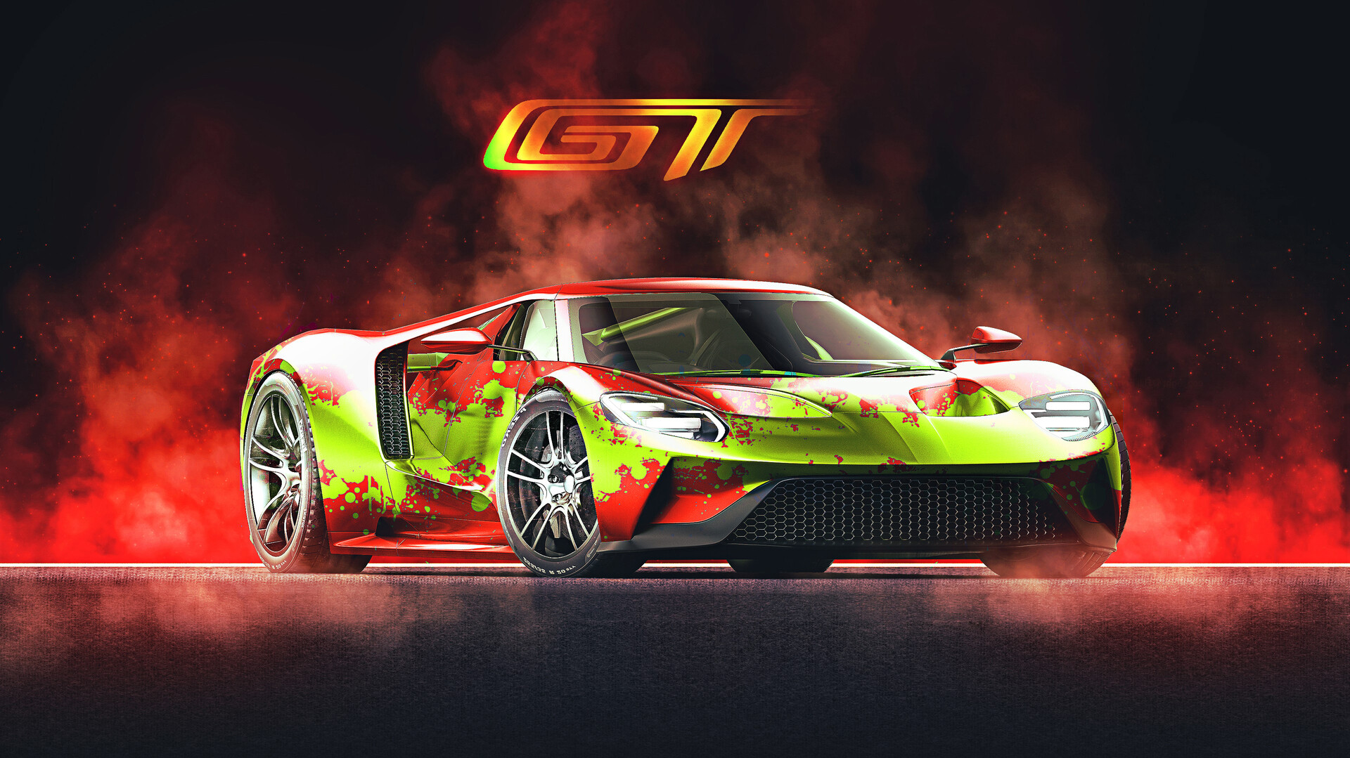 ArtStation - Ford GT