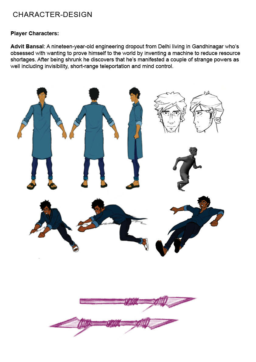 ArtStation - Character Design ( Letter )