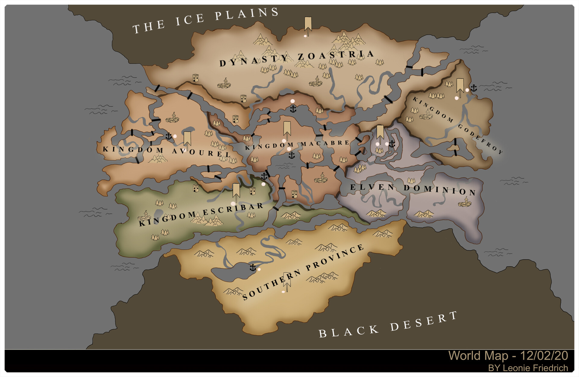 ArtStation - Map Concept